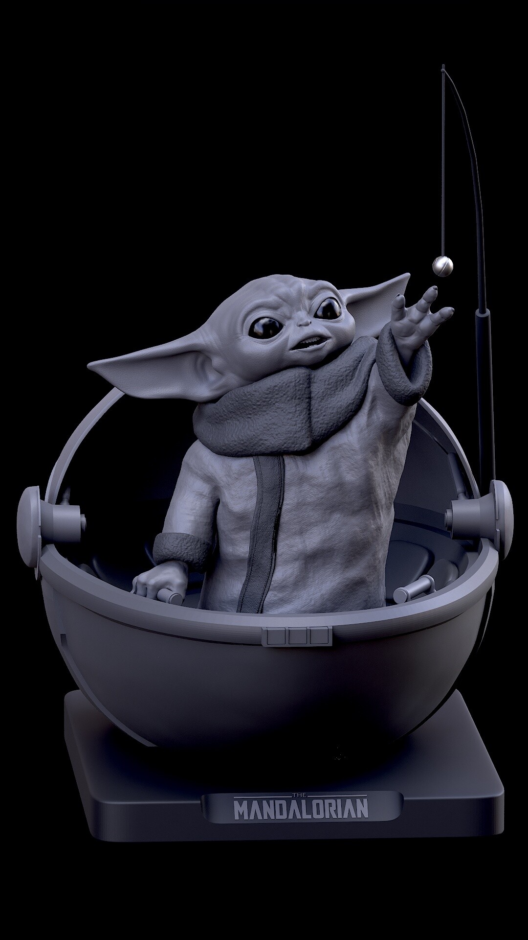 ArtStation - Grogu and the ball