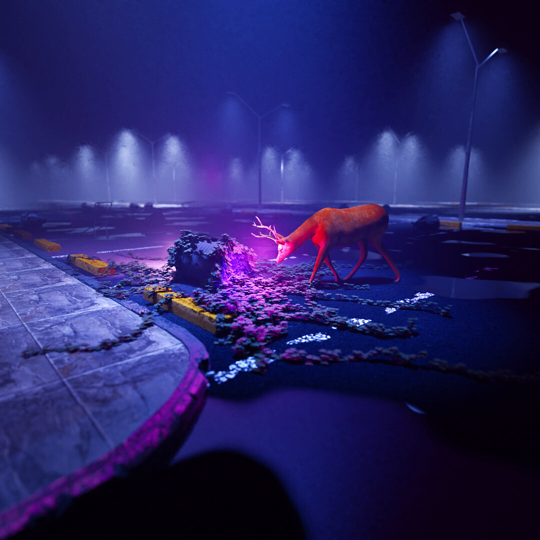 ArtStation - Apocalypse deer