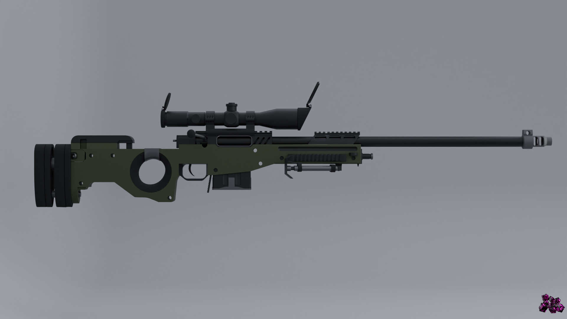 Esa Maulana - AWM Sniper Rifle