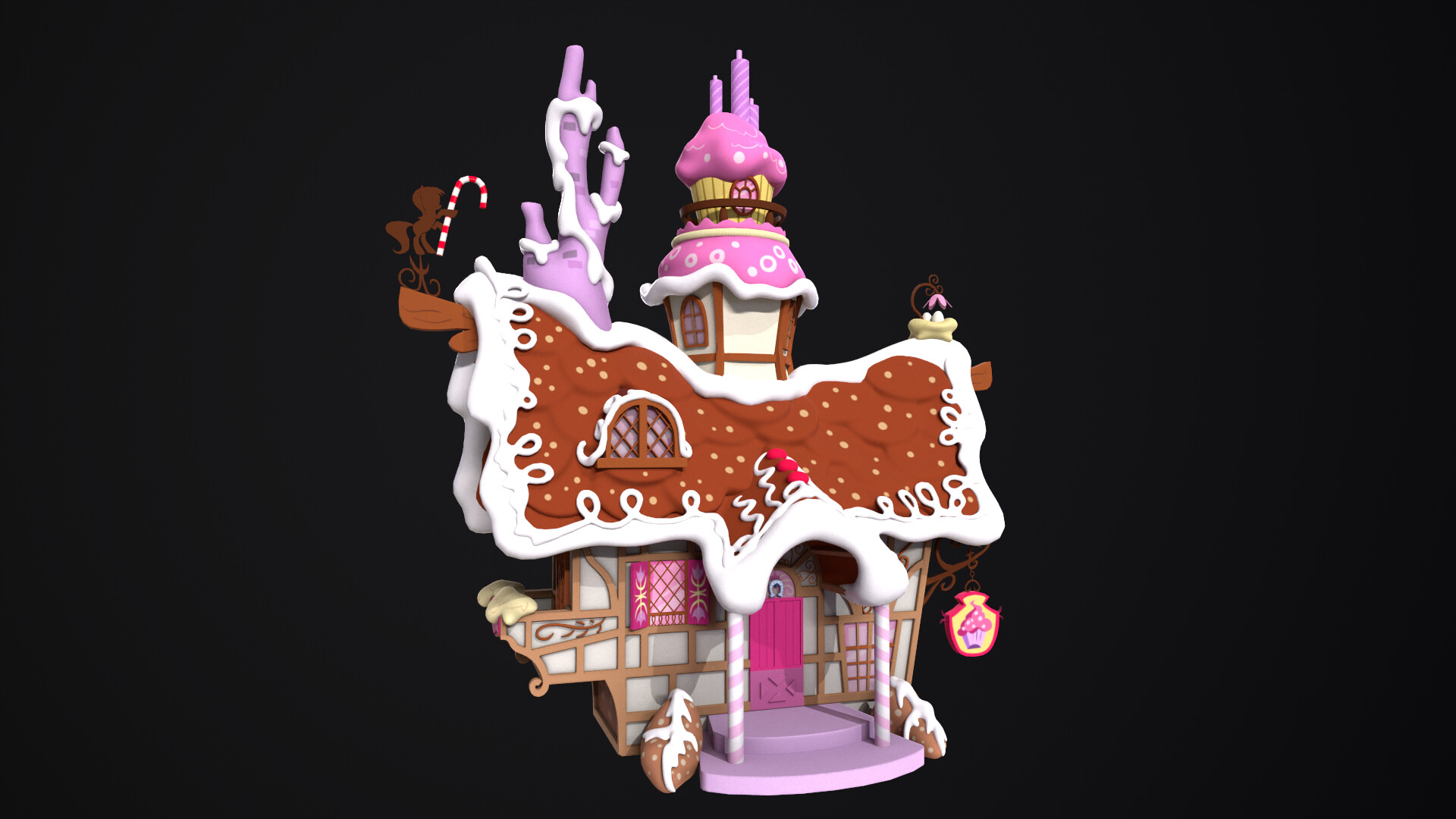 ArtStation - Sugarcube Corner (from My Little Pony)