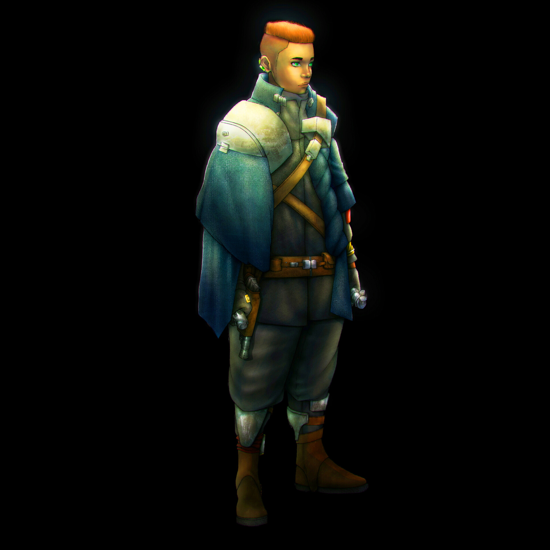 ArtStation - Afro Jedi