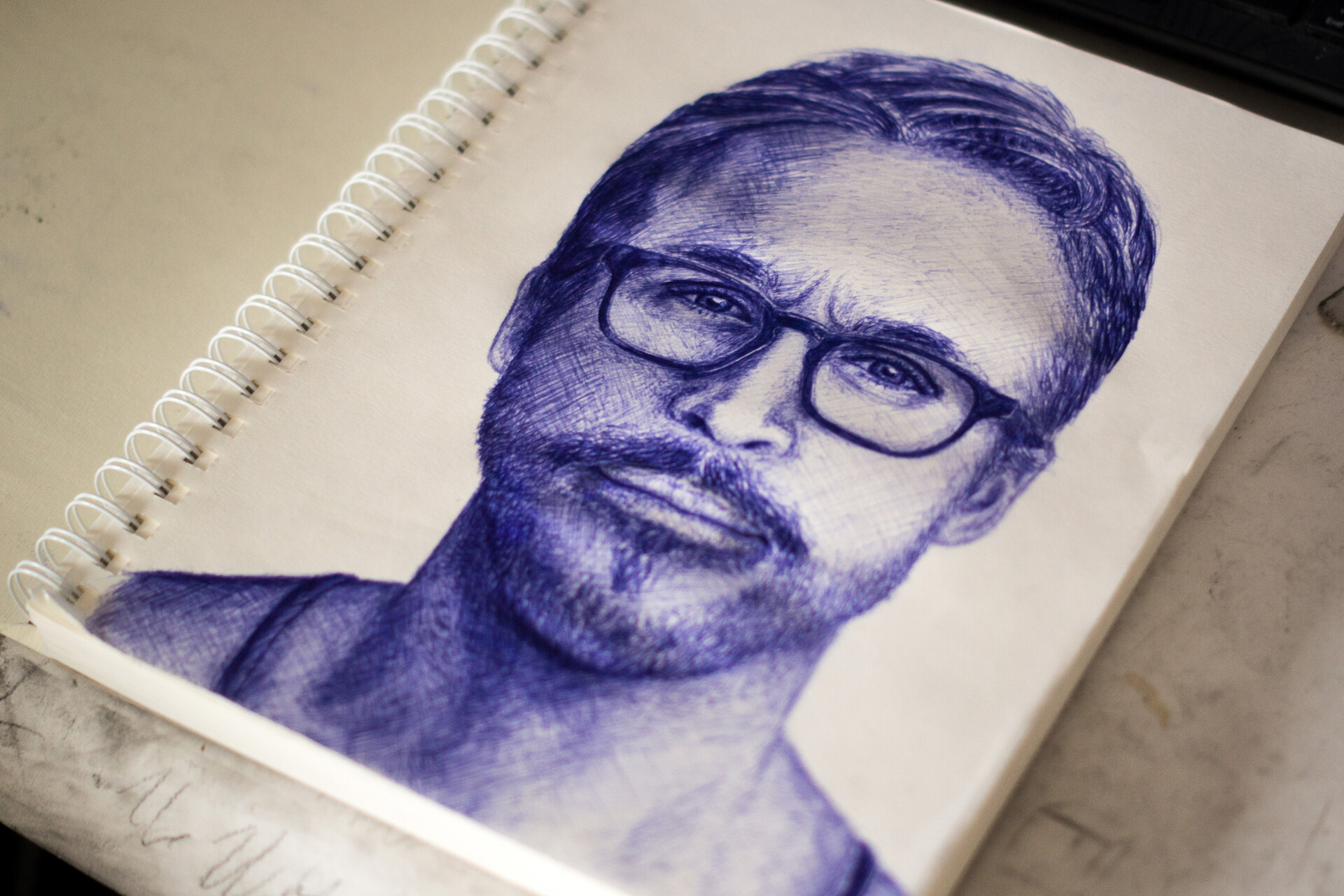 ArtStation - Ballpoint sketch portraits