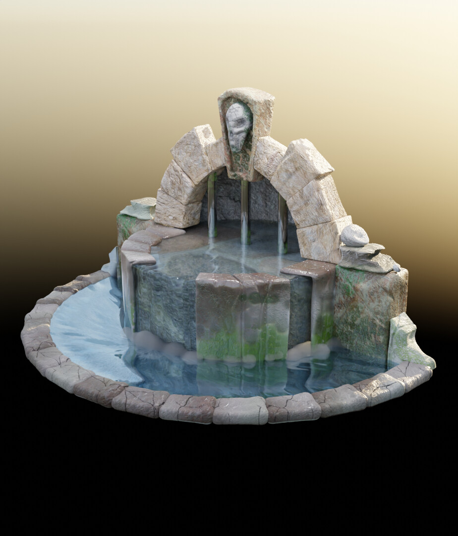 ArtStation - Fountain
