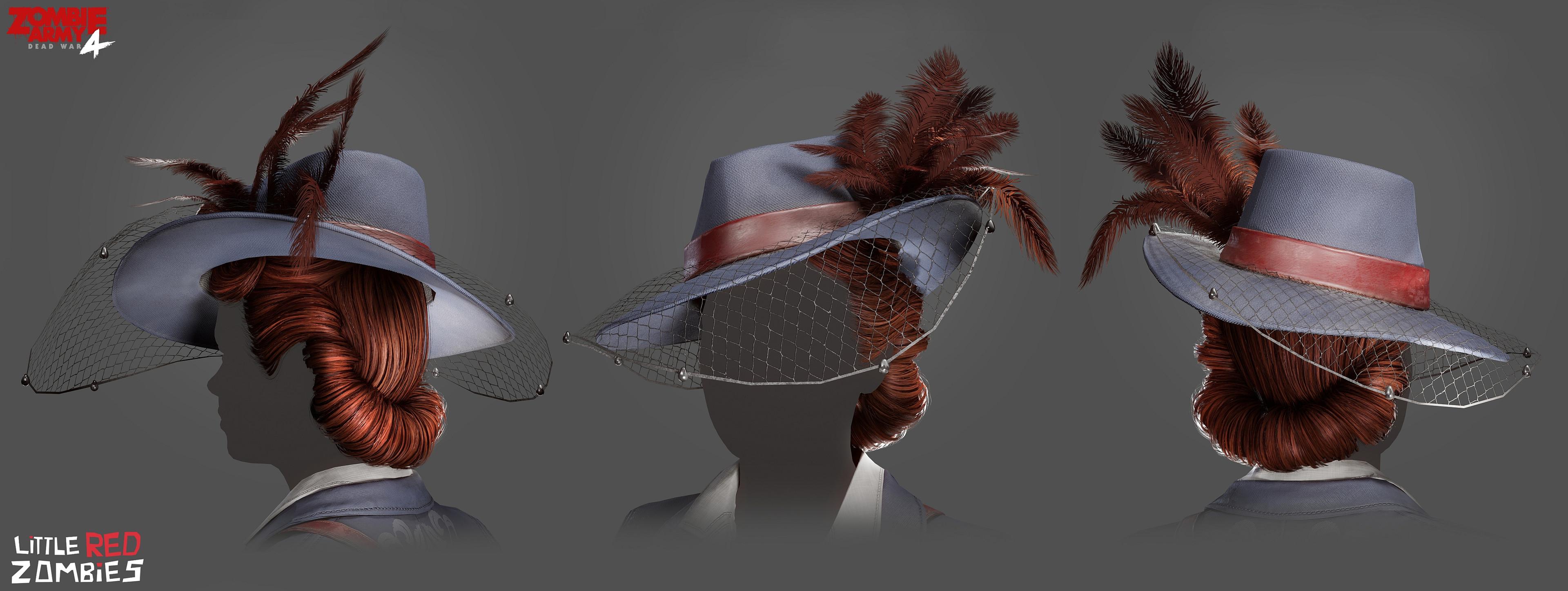 LITTLE RED ZOMBIES - Marie Lounge Singer Skin - Zombie Army 4