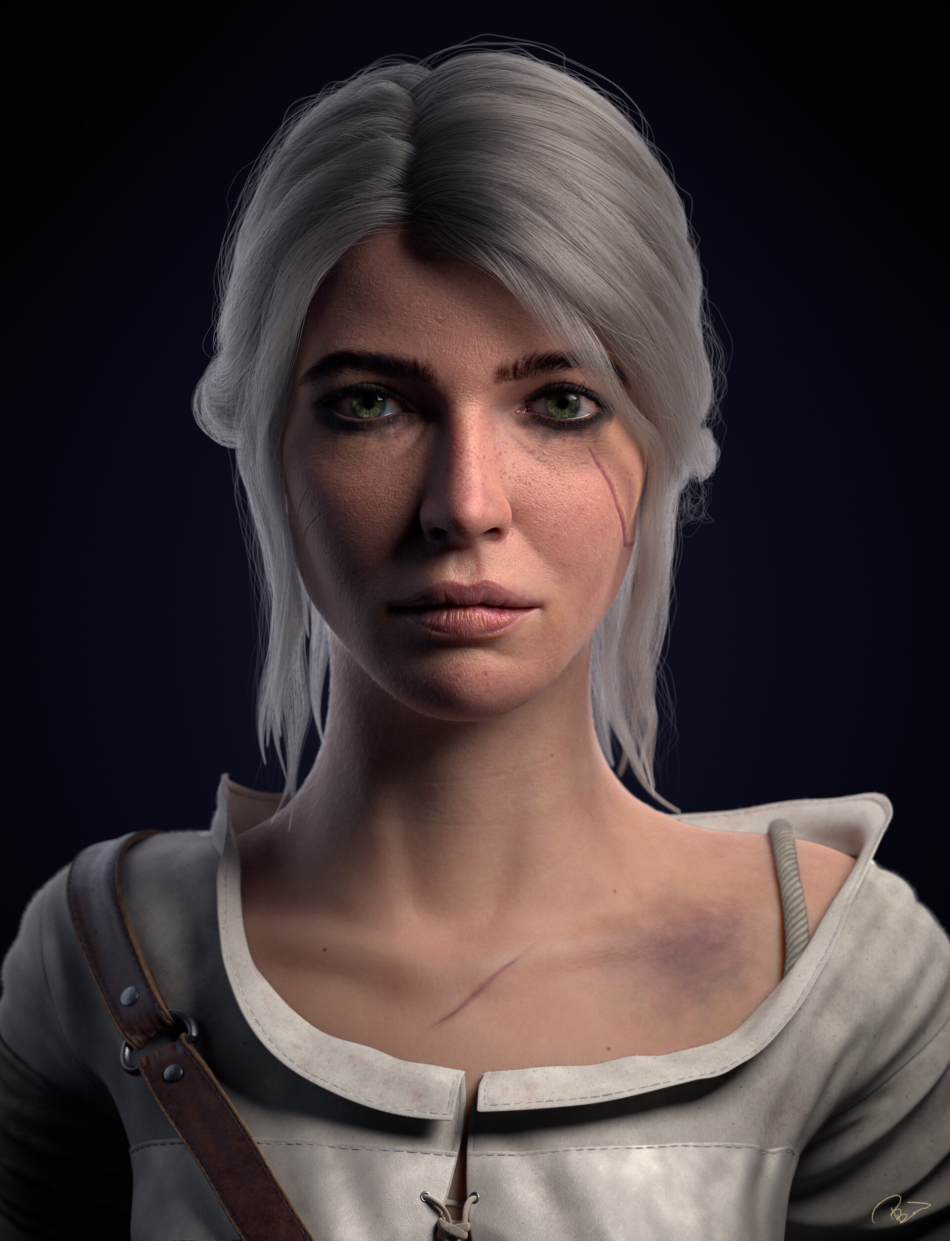 ArtStation - Cirilla - The Witcher