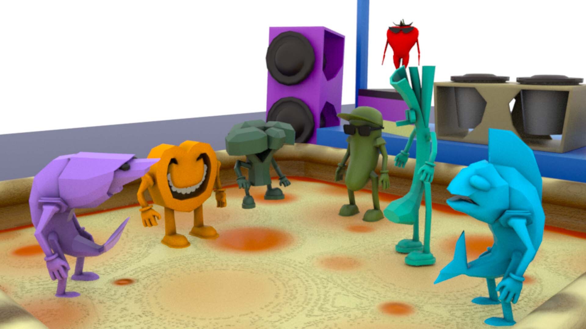 ArtStation - PIZZA FIGHT