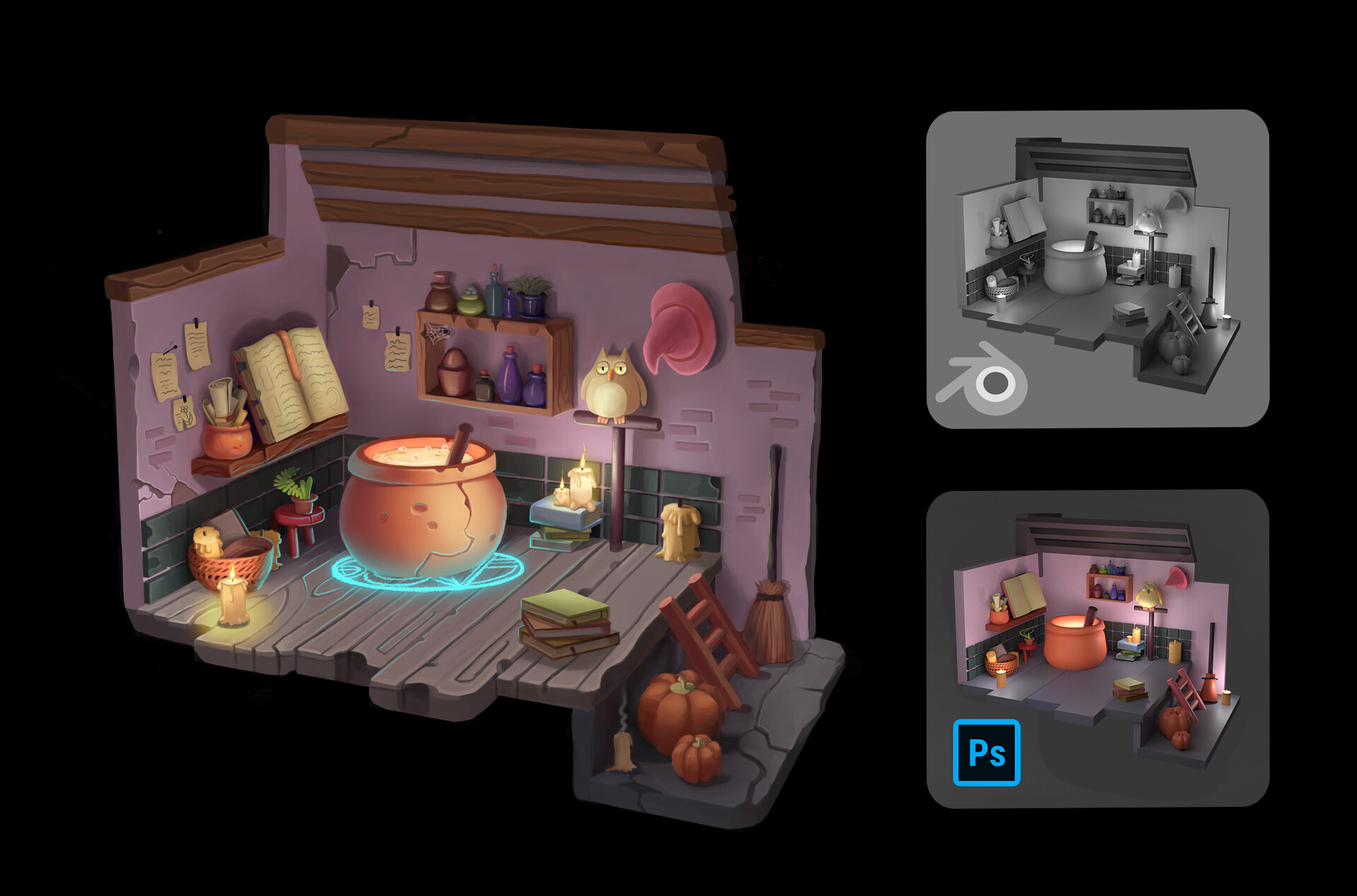 ArtStation - Magic room