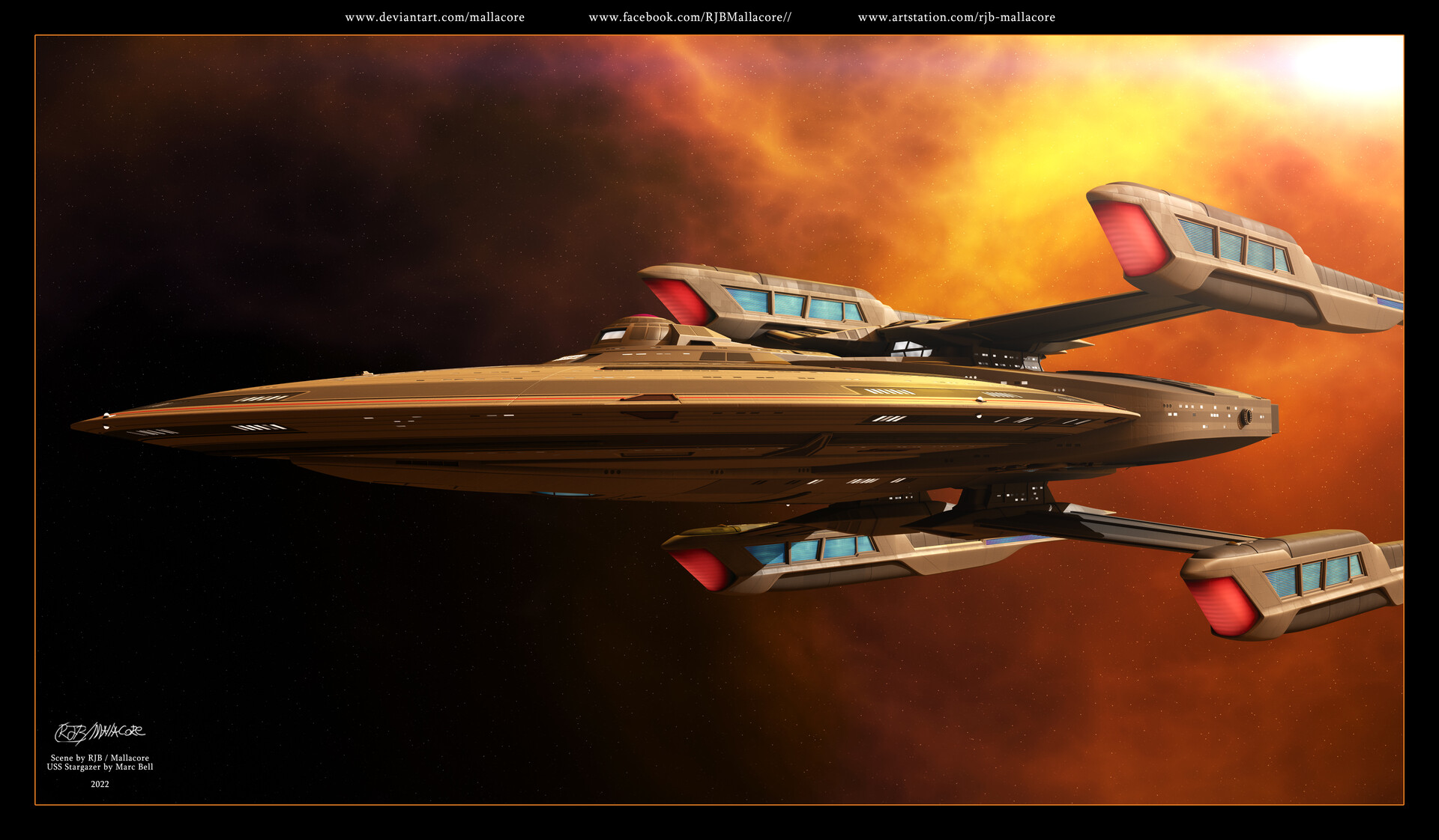 Ryan Begemann - Star Trek - Picard - Stargazer - 2022