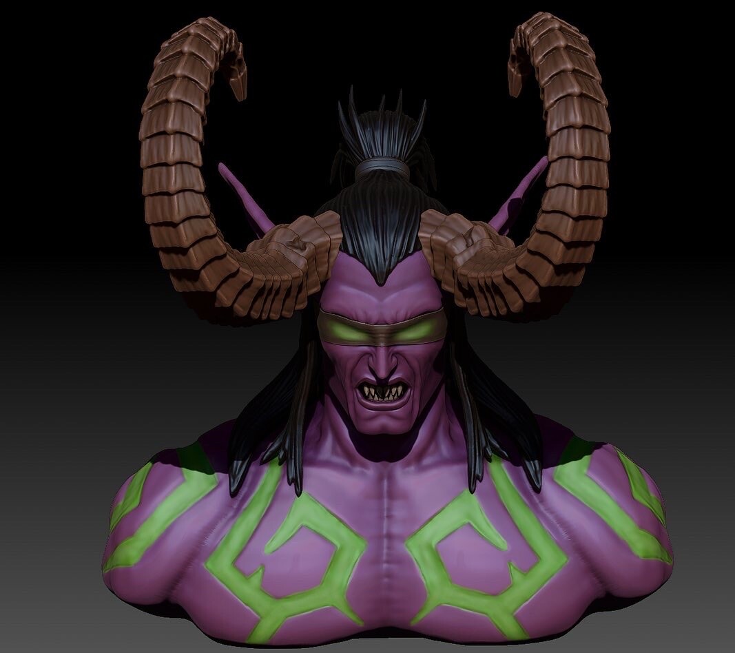 ArtStation - Illidan Stormrage