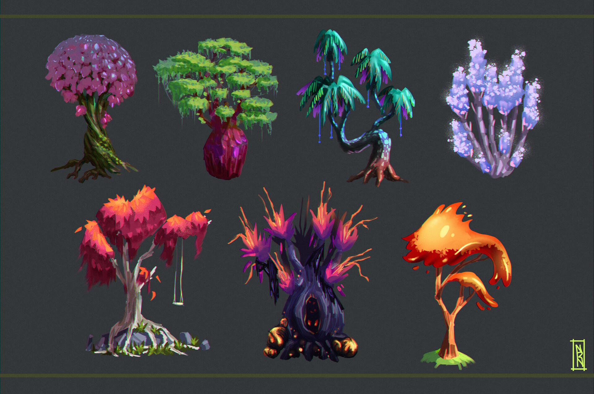 ArtStation - Trees