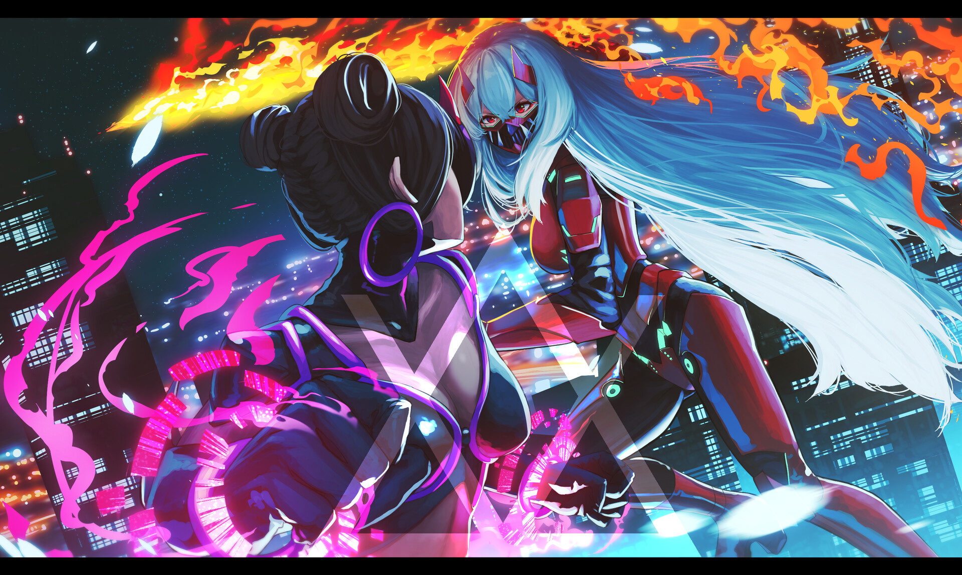 ArtStation - Yuri vs Yui Commission