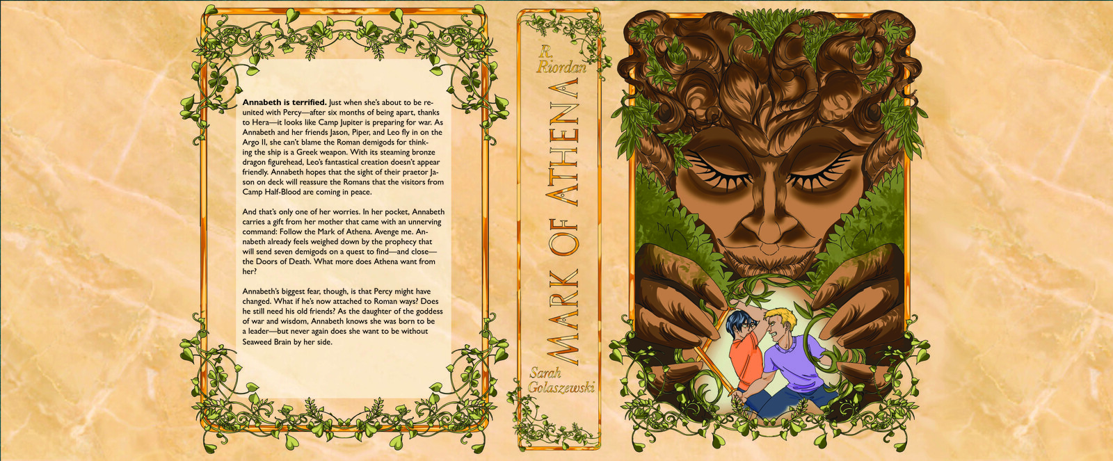 Sarah Golaszewski - Percy Jackson, Heroes of Olympus Book Cover redesigns