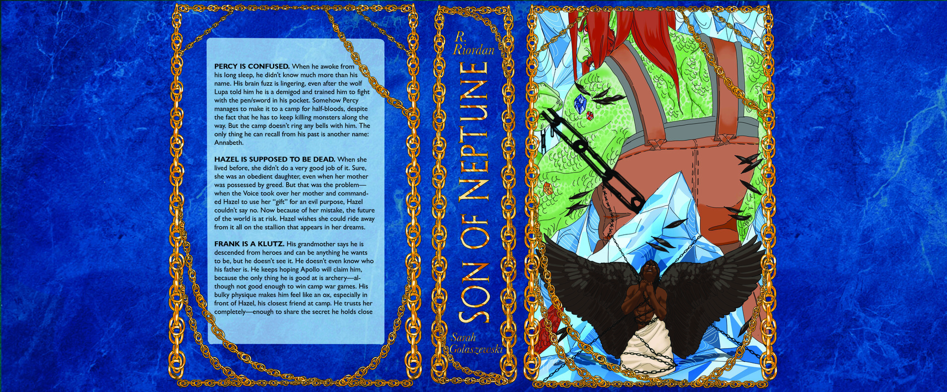 Sarah Golaszewski - Percy Jackson, Heroes of Olympus Book Cover redesigns