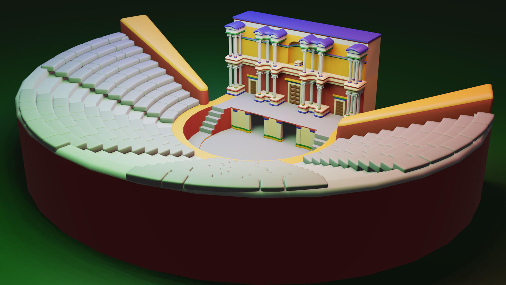 ArtStation - Ancient Theatre