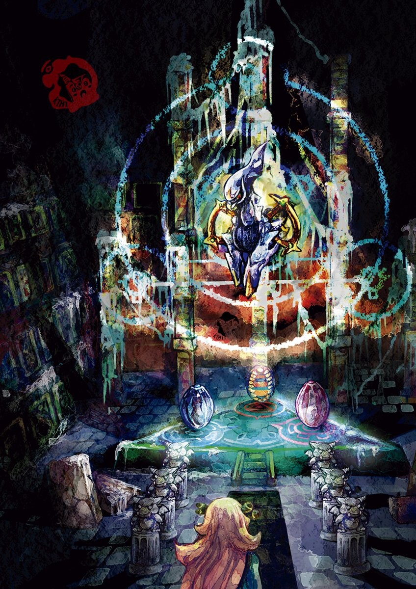 ArtStation - Sinjoh Ruins -Sinnoh Jewels zine Inner Cover-