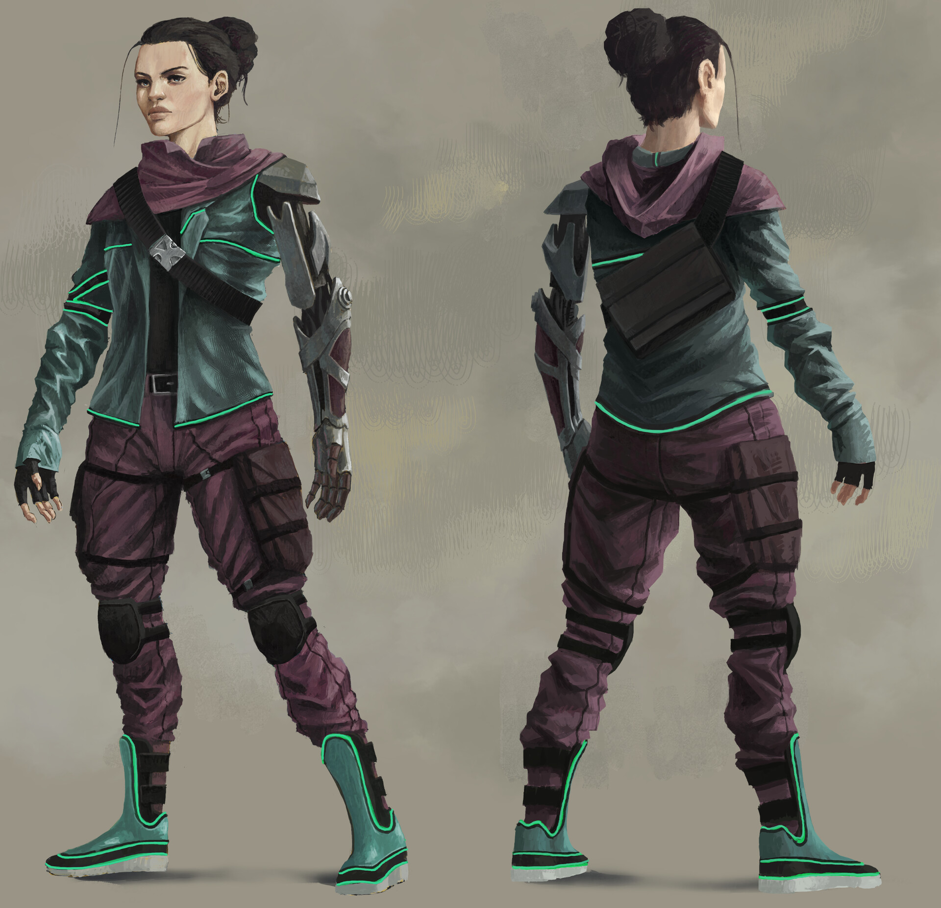 ArtStation - Neon Rider