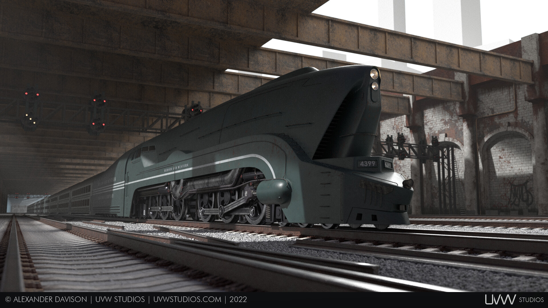 Lex Davison - Streamliner Locomotive