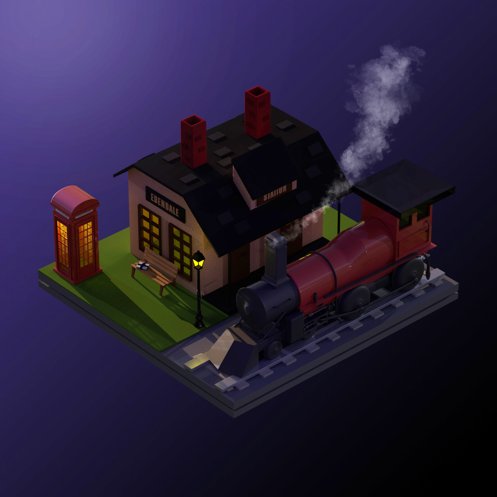 ArtStation - Night Train