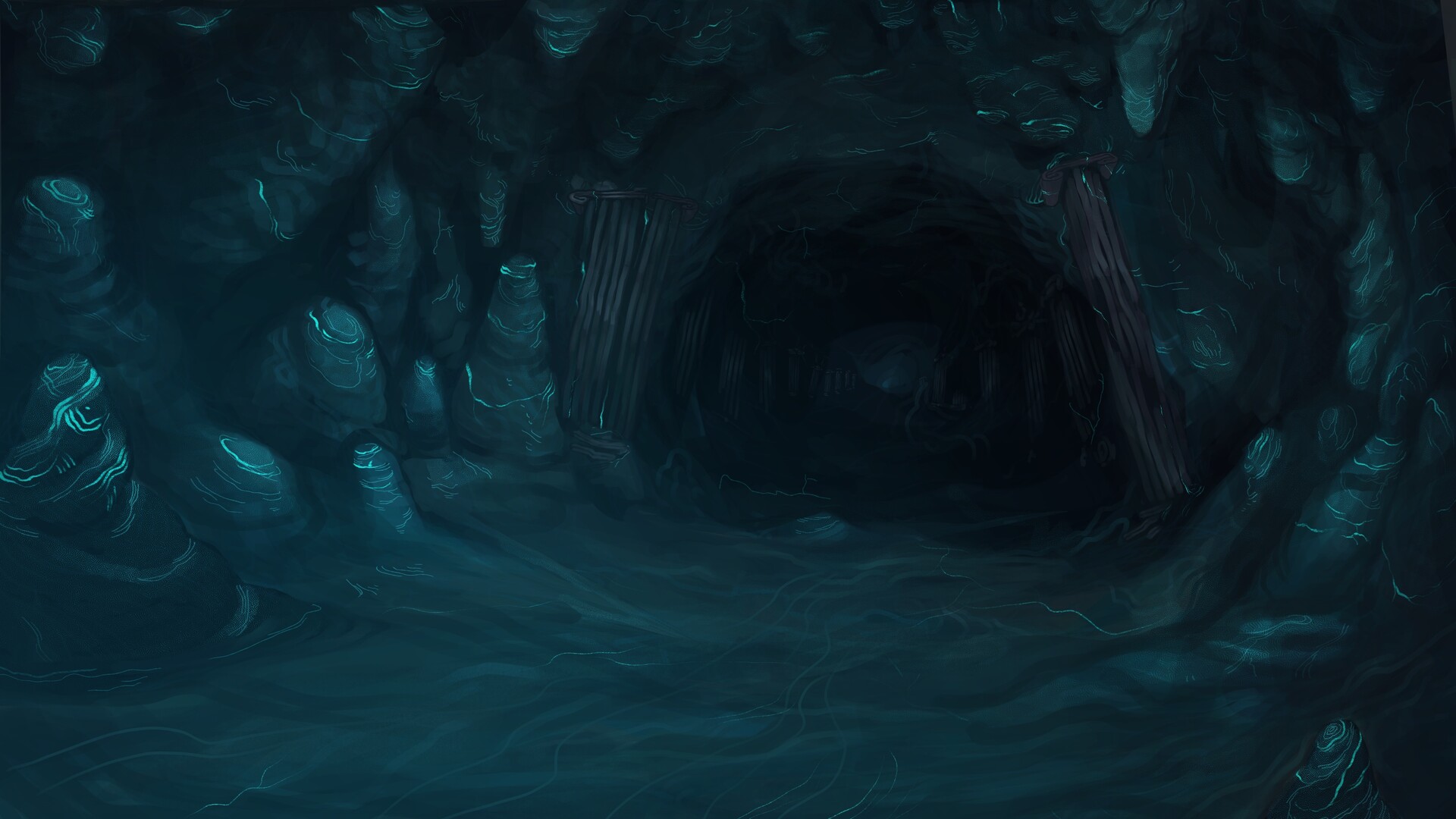 ArtStation - Into the cave