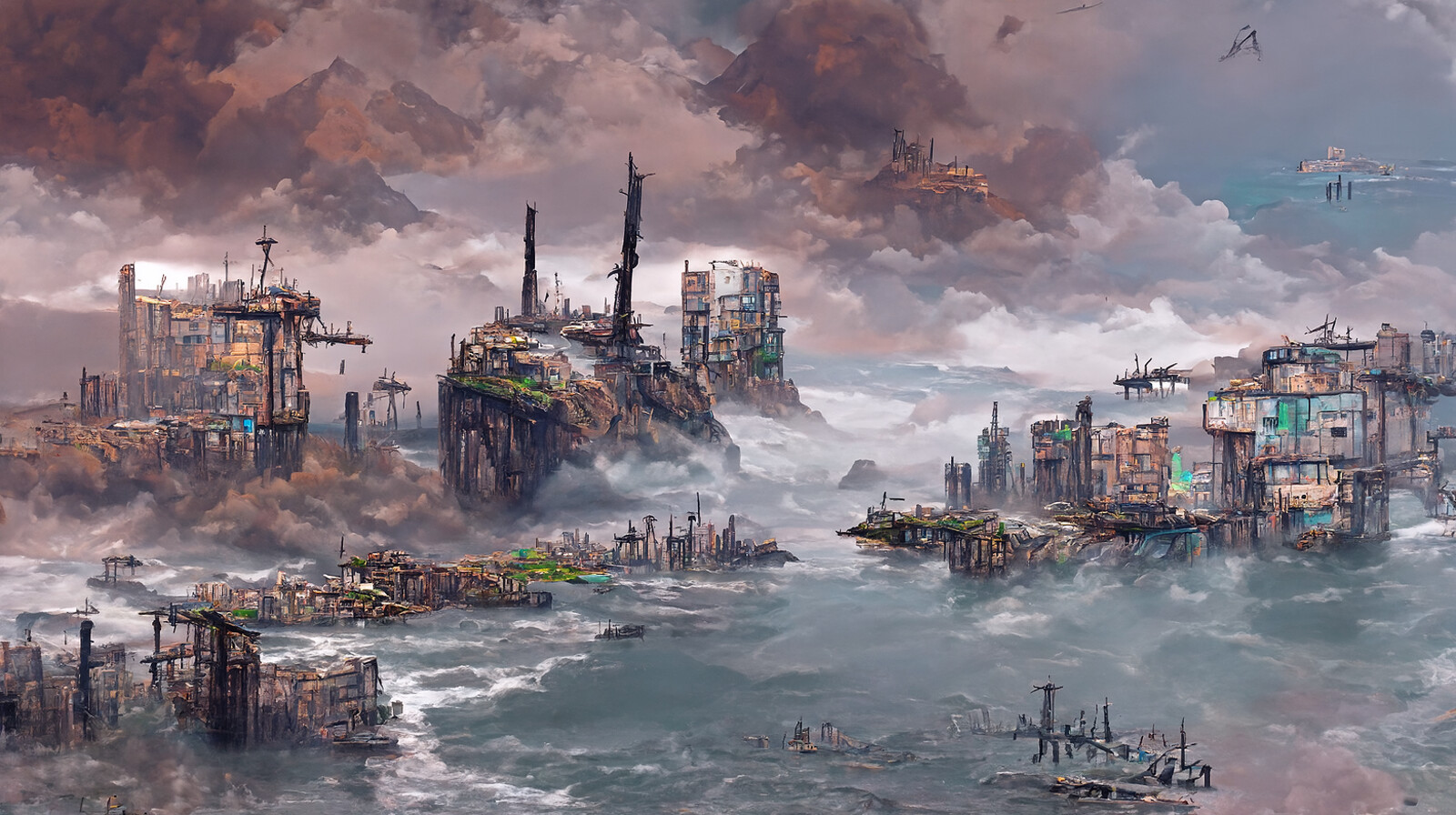 ArtStation - Ancient Port City (DD 5.2)