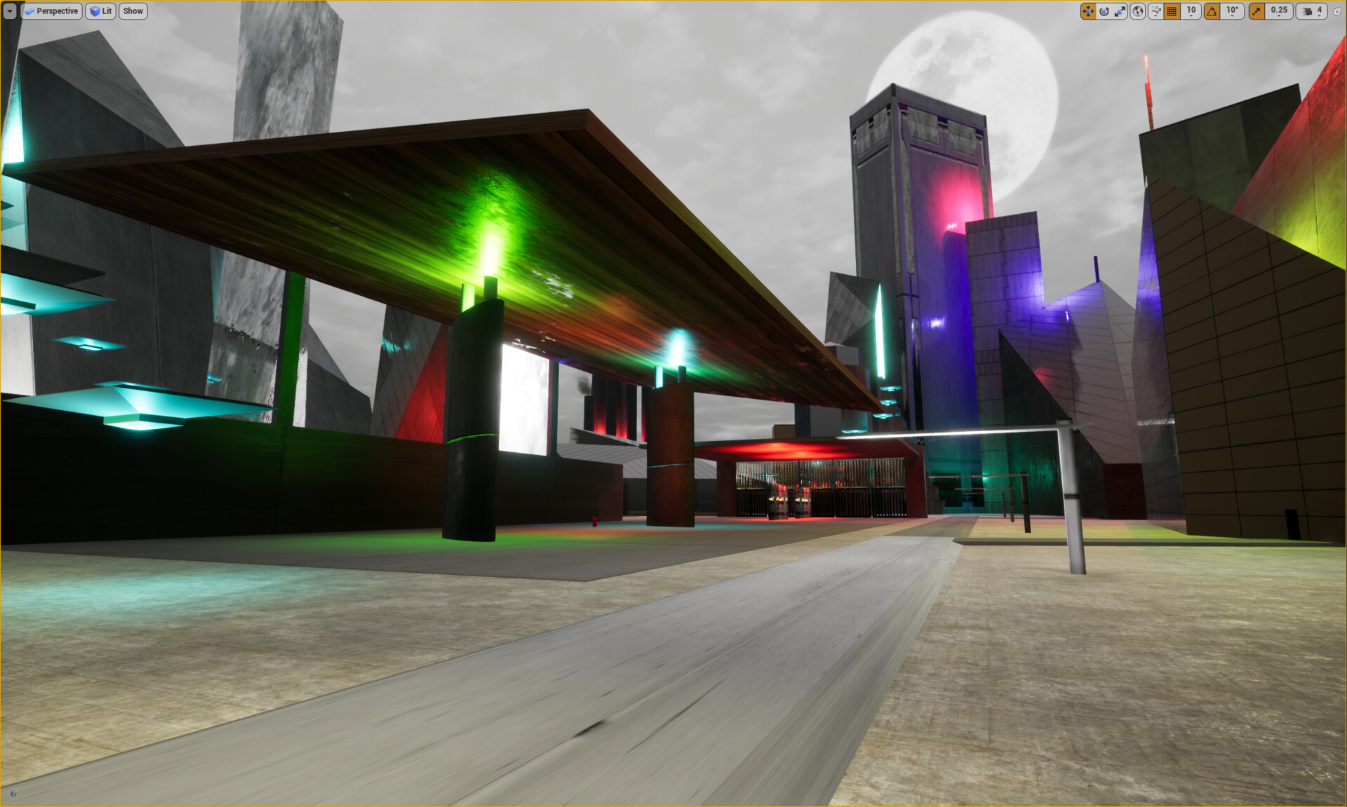 ArtStation - Dystopian City