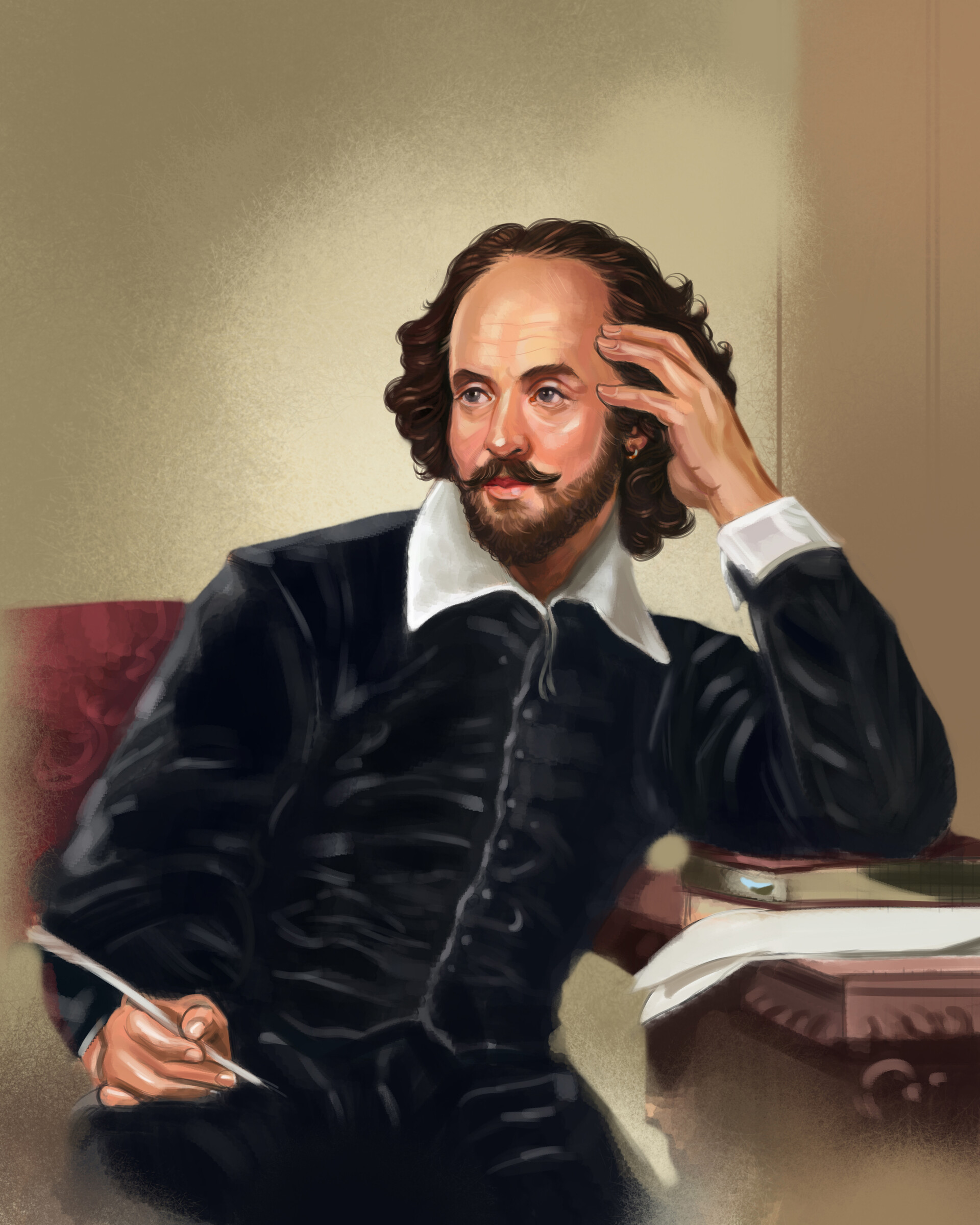 ArtStation - Recreation of Shakespeare