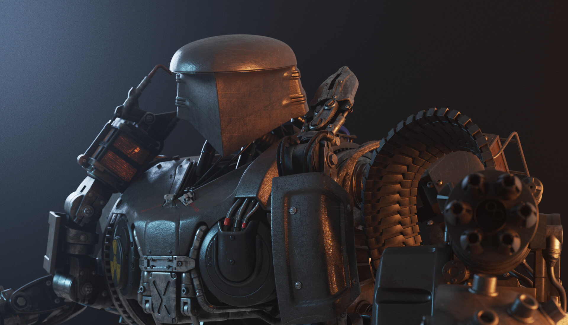 ikonnikov_art - Cain's Upper Body (Robocop 2), pt.5