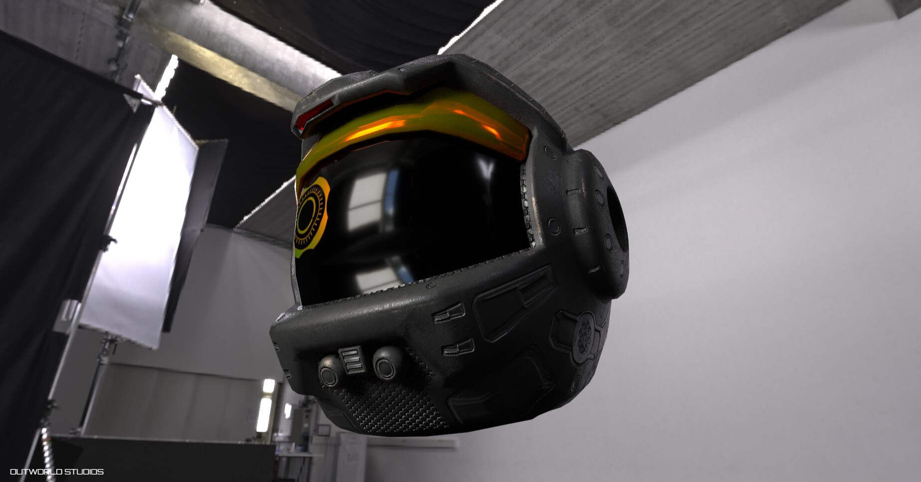 Outworld Studios - Scion Conflict: MDF Orb Helmet