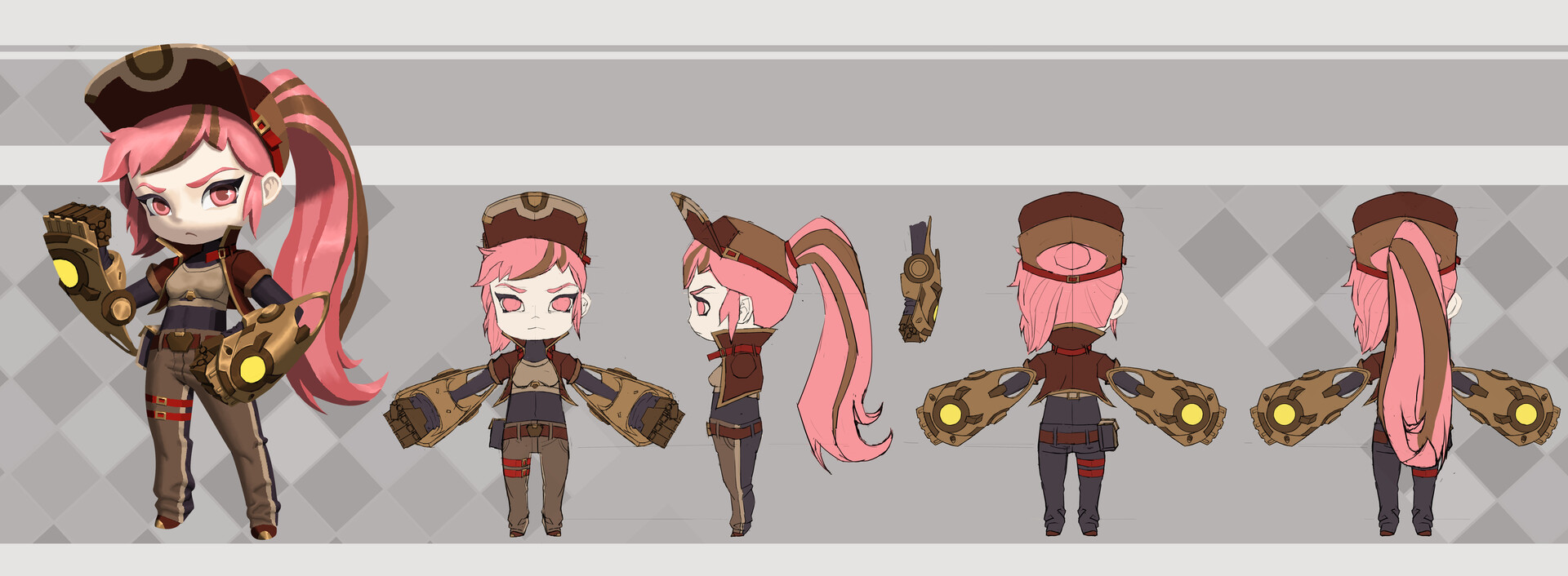 Artstation 卡通设计