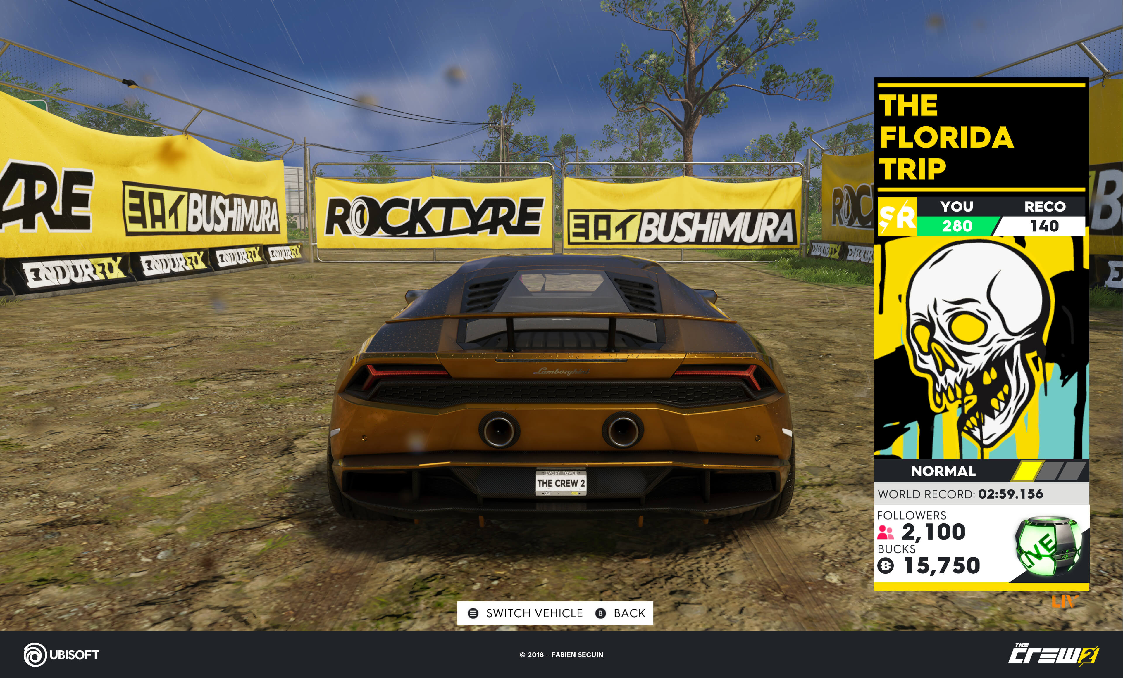 Fabien Seguin - The Crew 2 - HUD