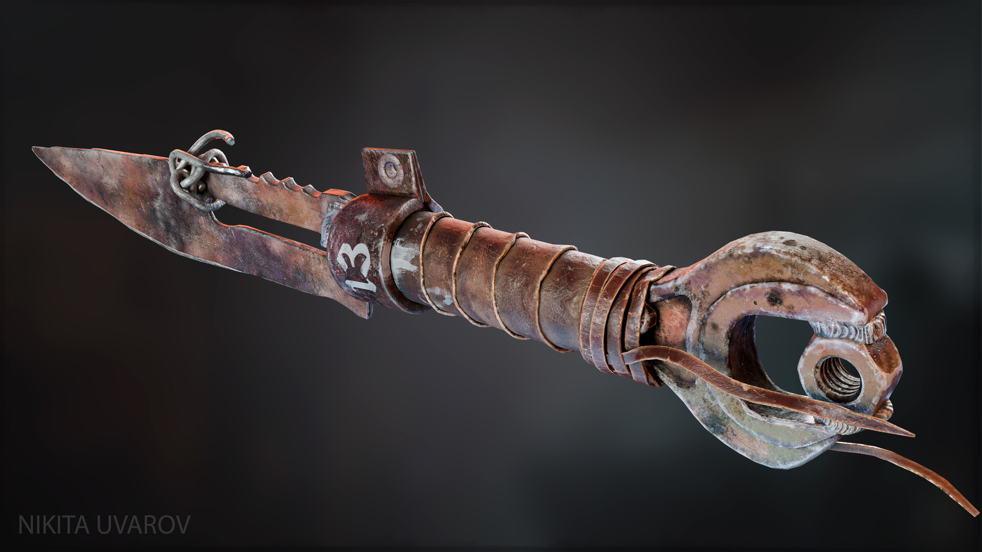 Nik Uvarov - Post apocalyptic knife gameready