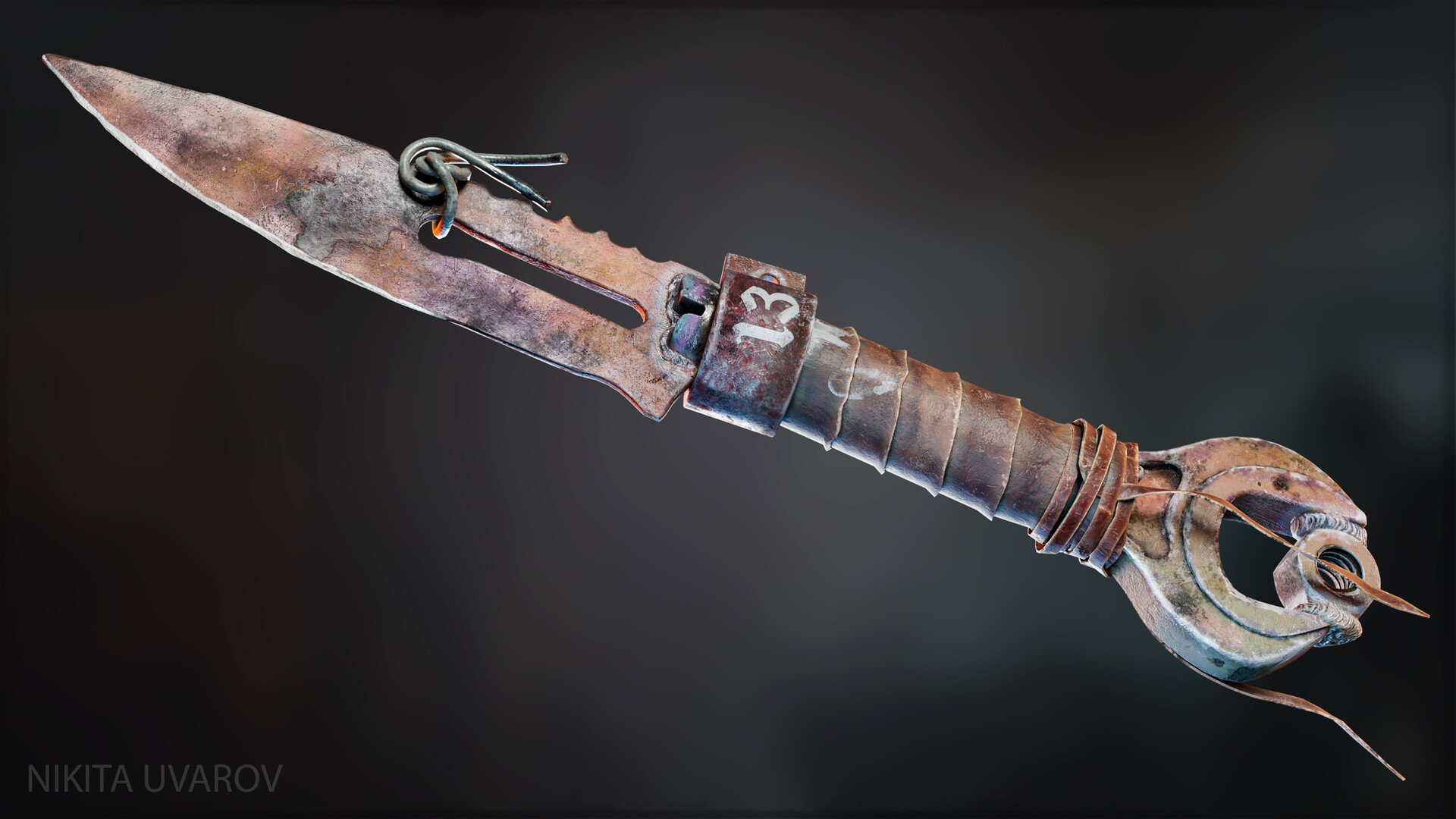 Nik Uvarov - Post apocalyptic knife gameready