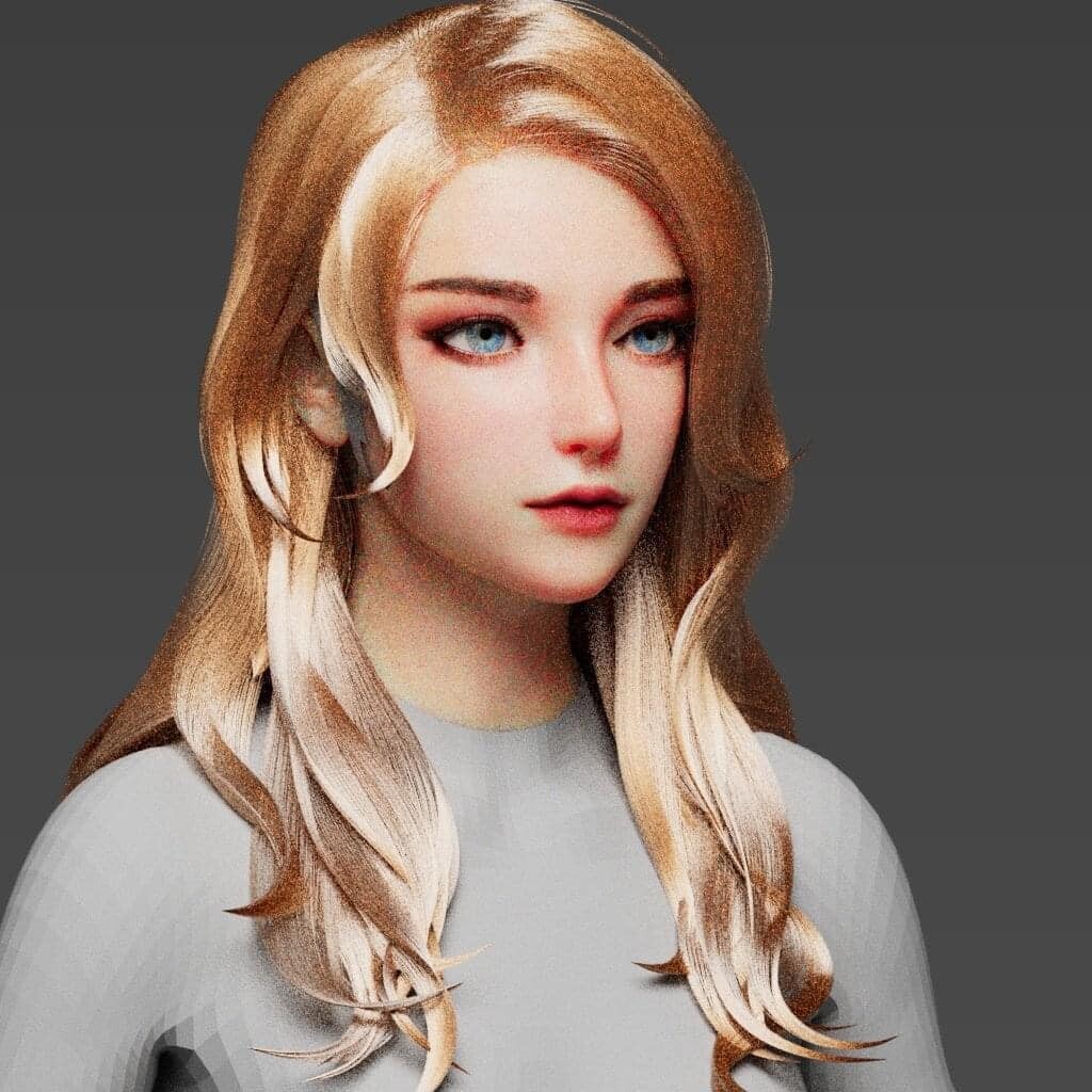 ArtStation - Basic girl