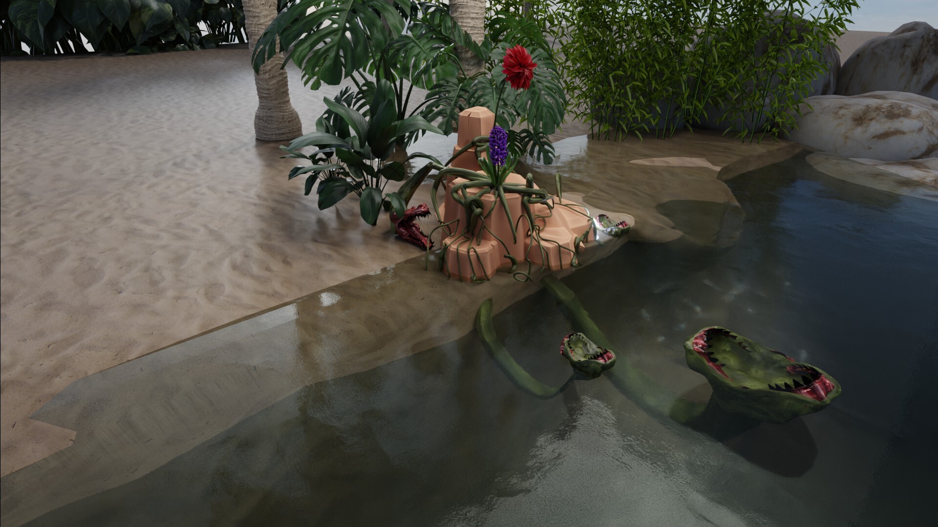 ArtStation - Alien Carnivorous Plants