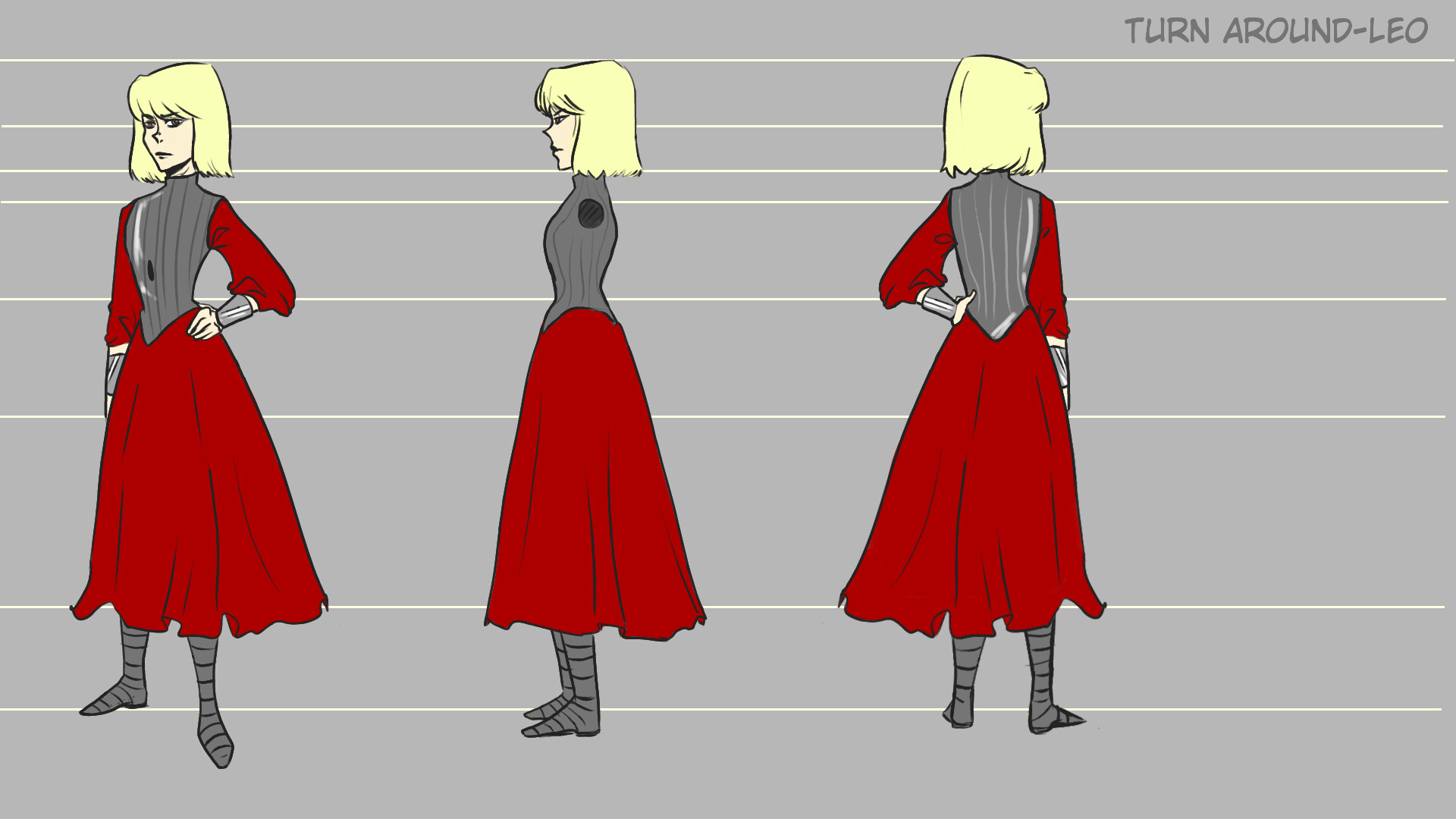 ArtStation - Model Sheet