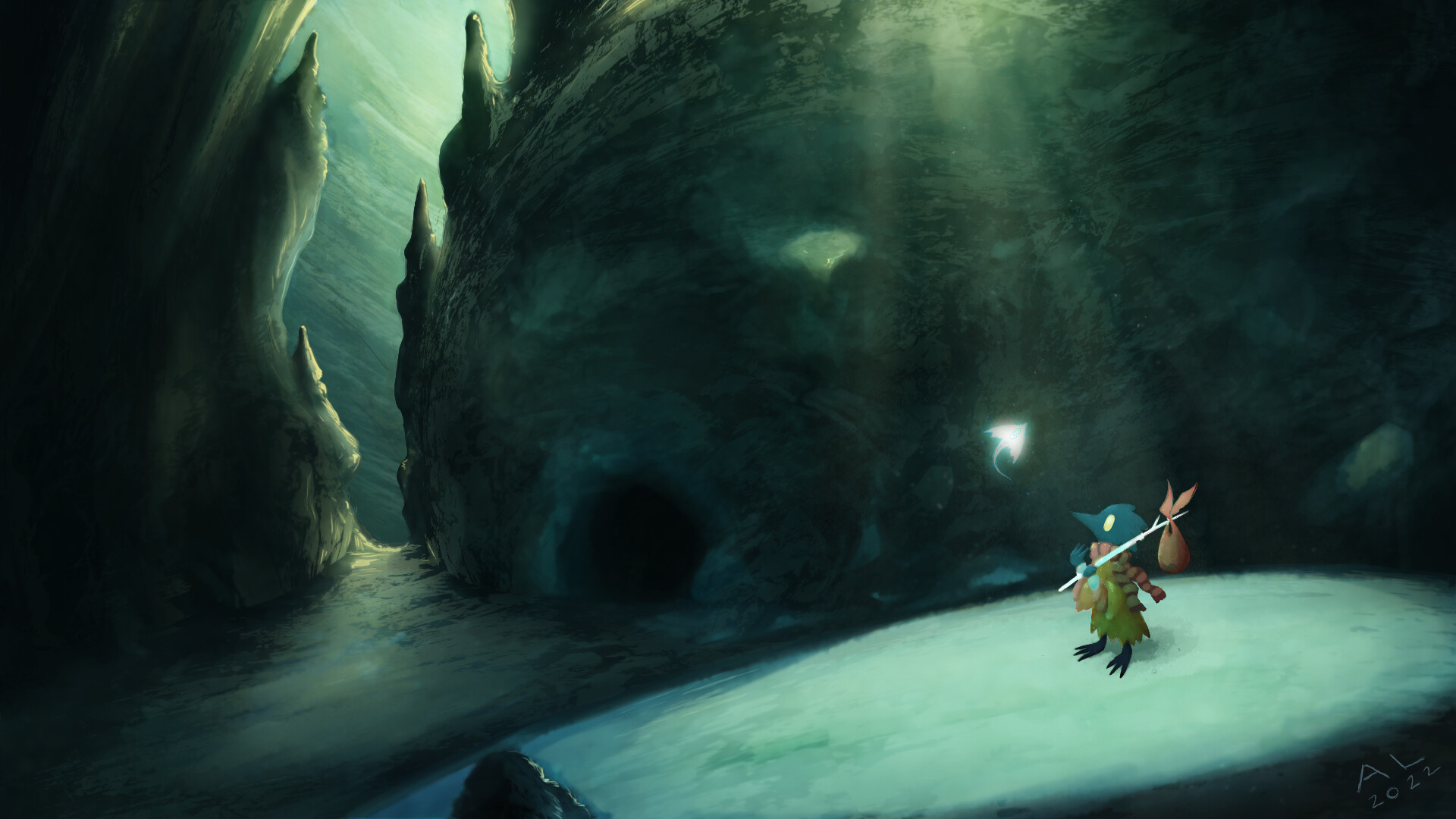 ArtStation - Hidden Valley Concept