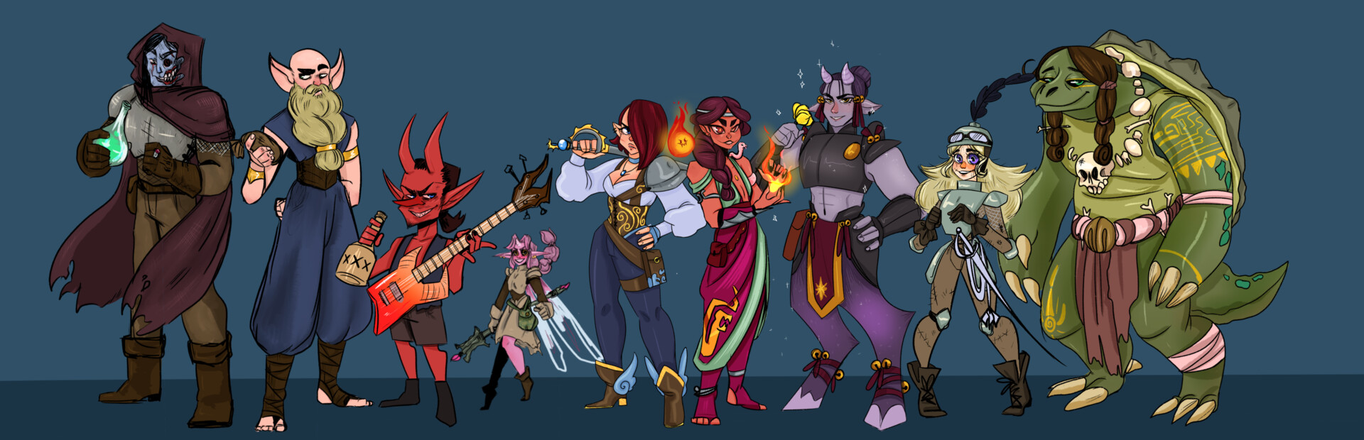 ArtStation - DnD LineUp