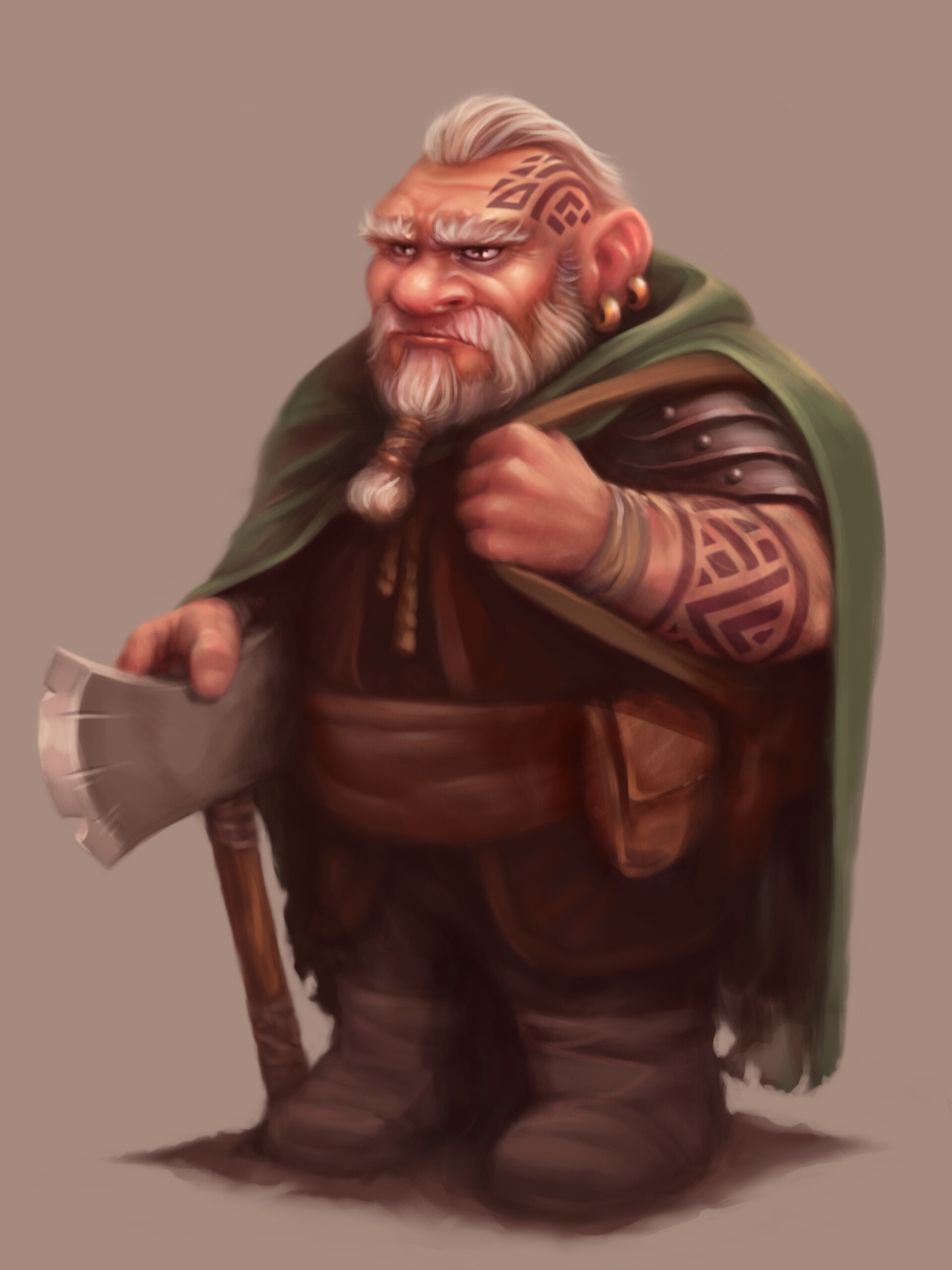 ArtStation - Dwarf Traveller