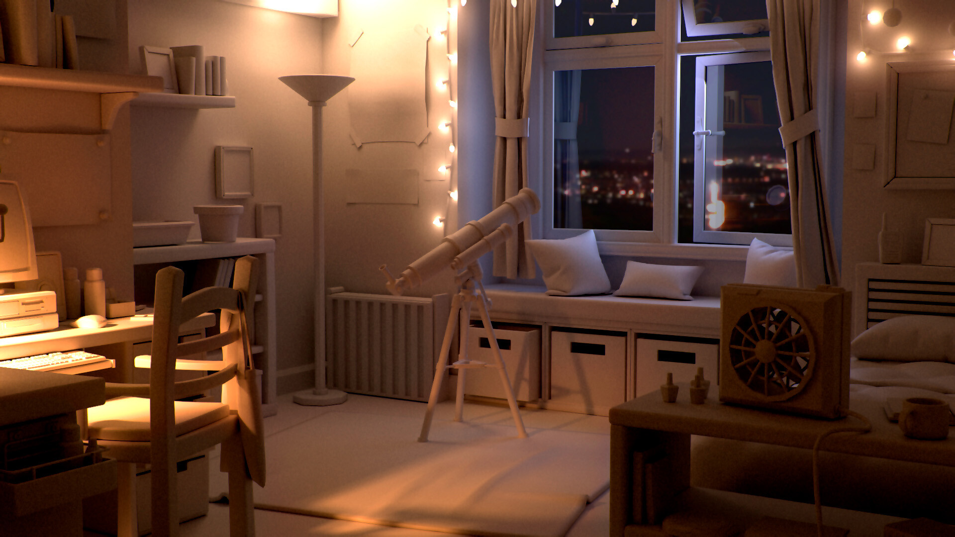 ArtStation - Cartoon Room