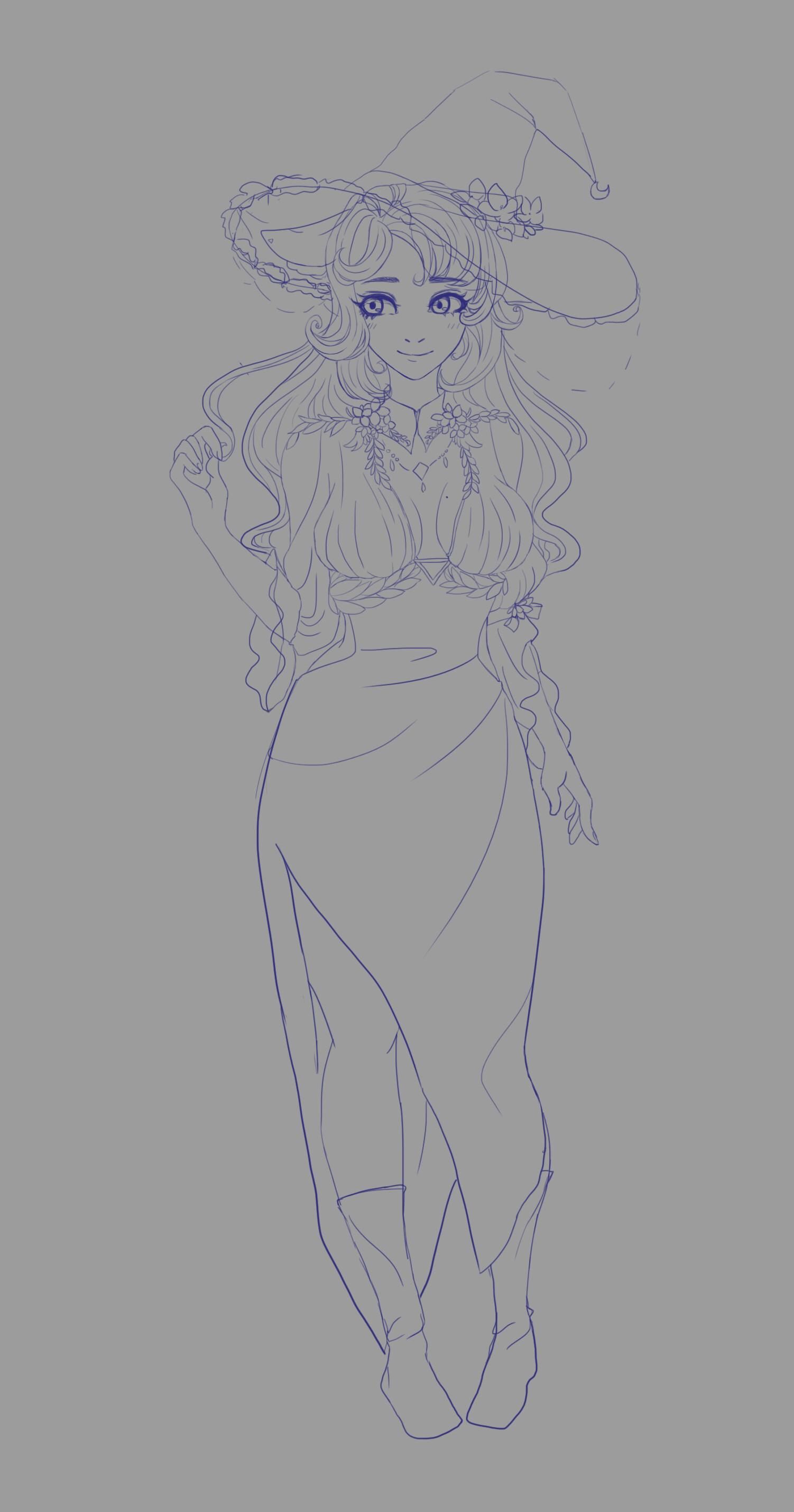 ArtStation - [WIP] Fox Lady