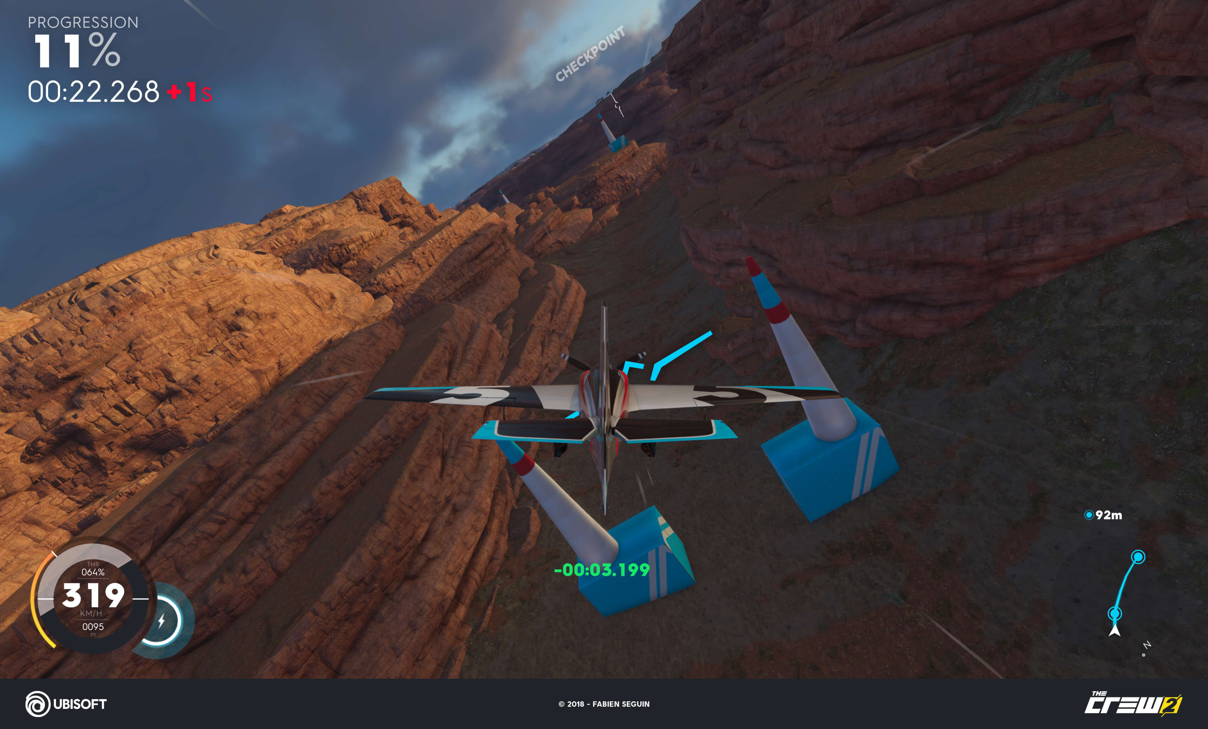 Fabien Seguin - The Crew 2 - HUD