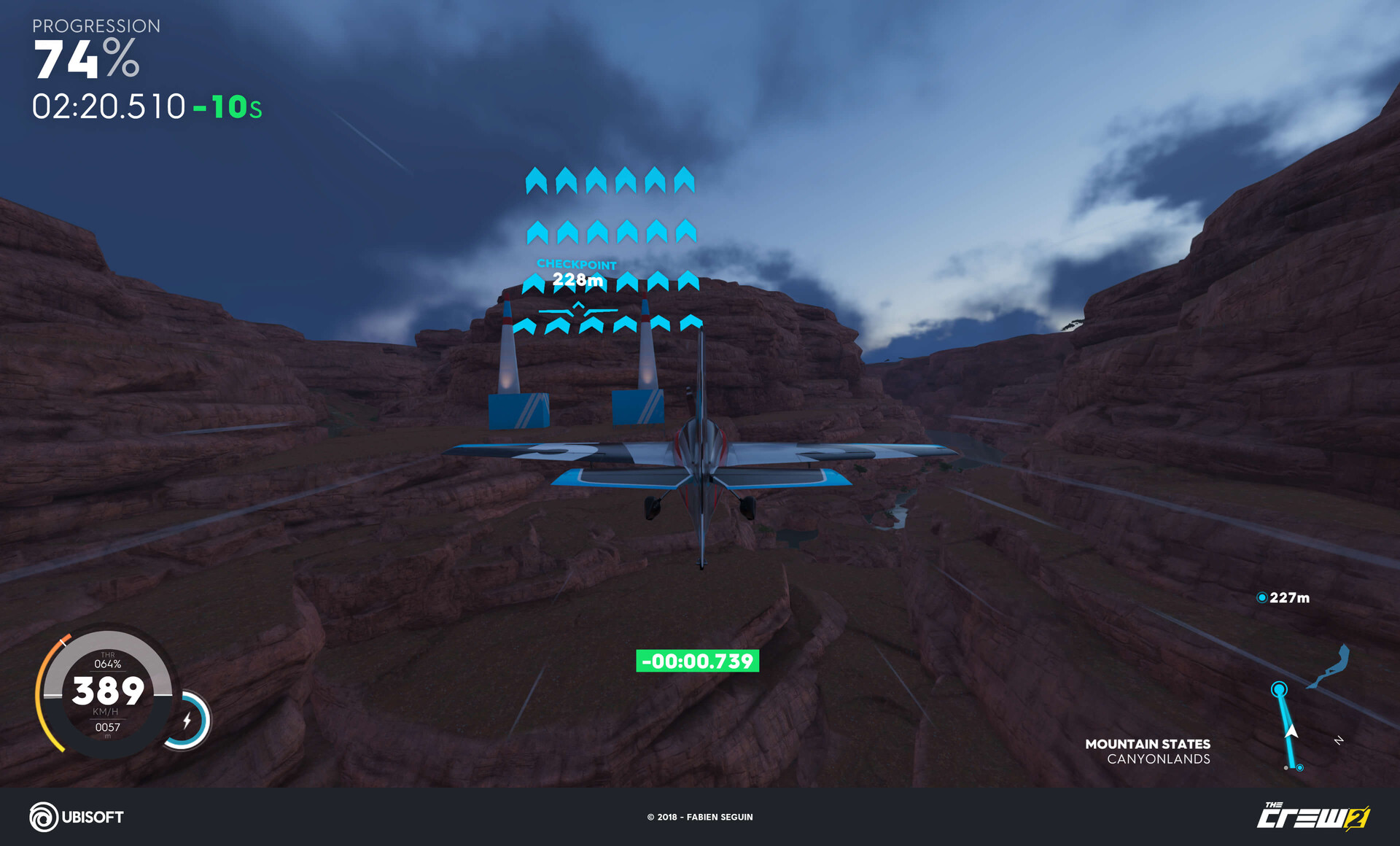 Fabien Seguin - The Crew 2 - HUD