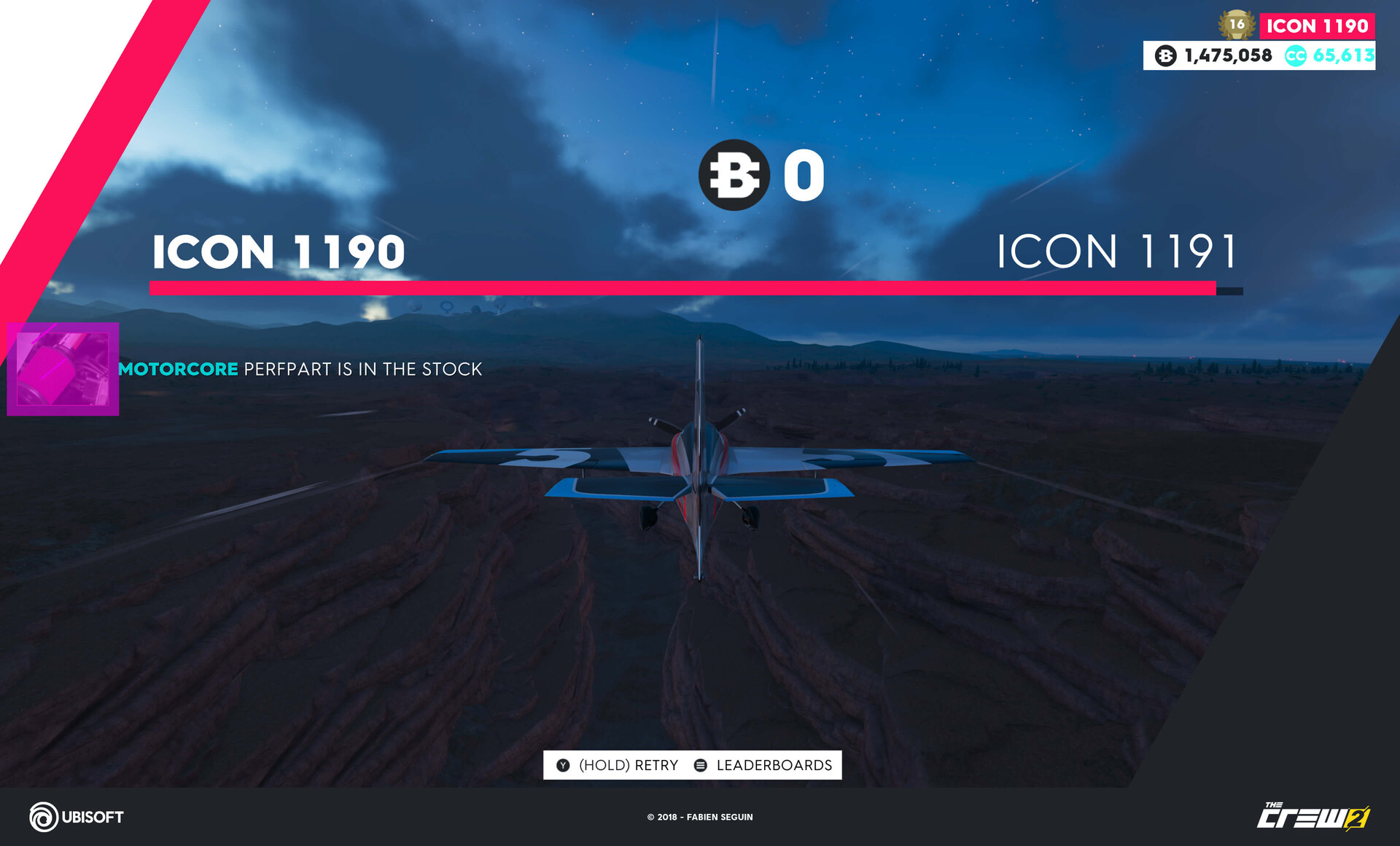 Fabien Seguin - The Crew 2 - HUD