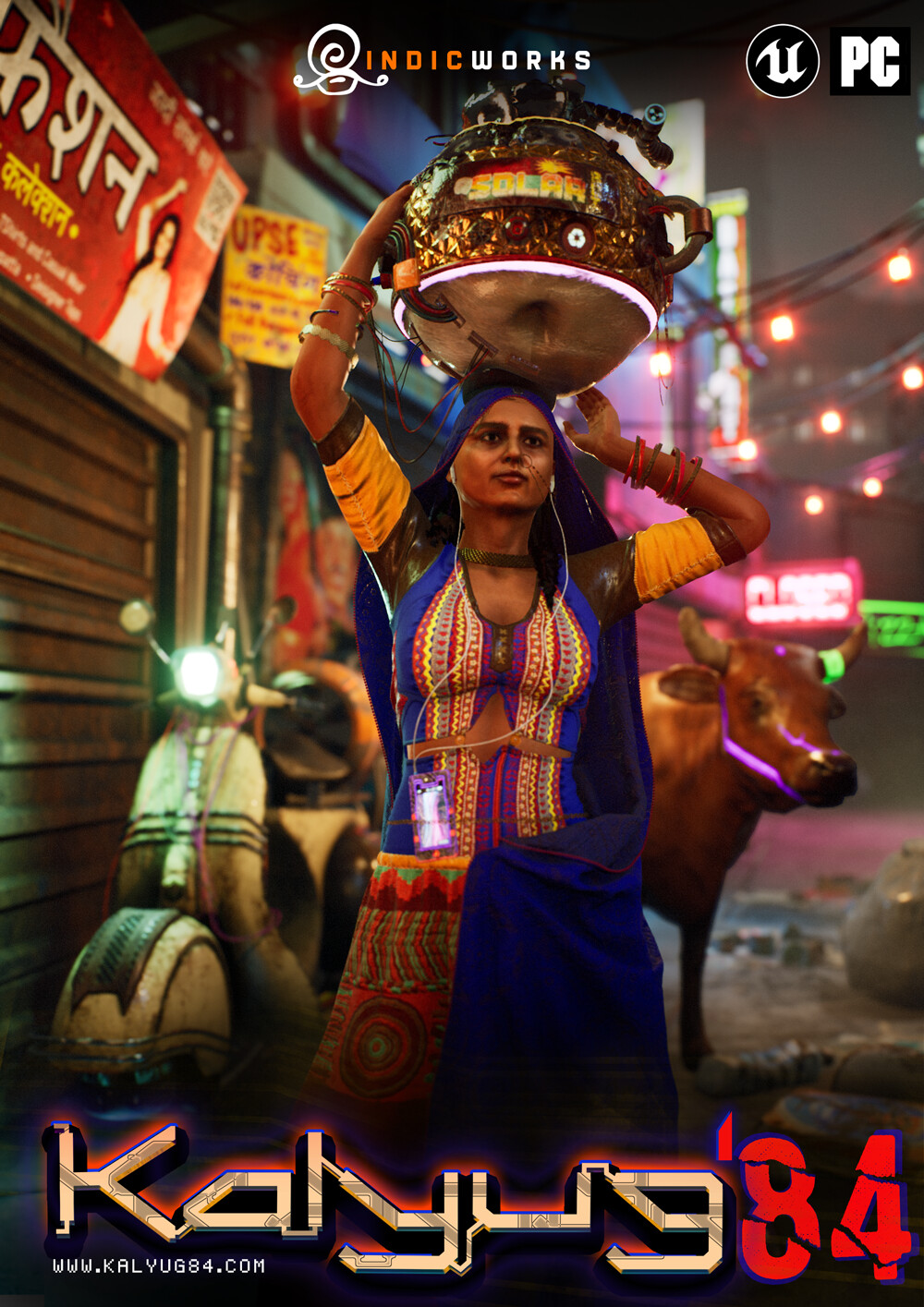 ArtStation - Kalyug '84 Game Poster