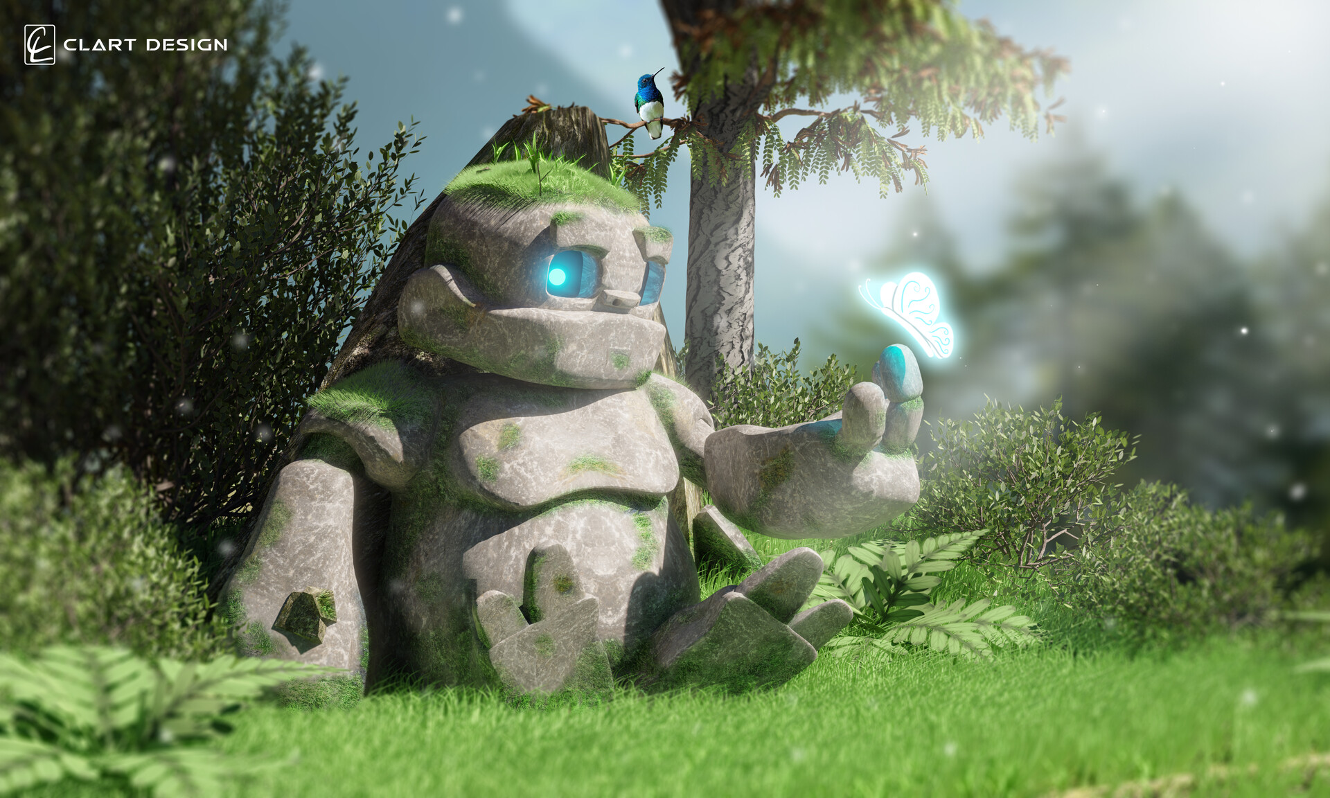 ArtStation - Golem monster