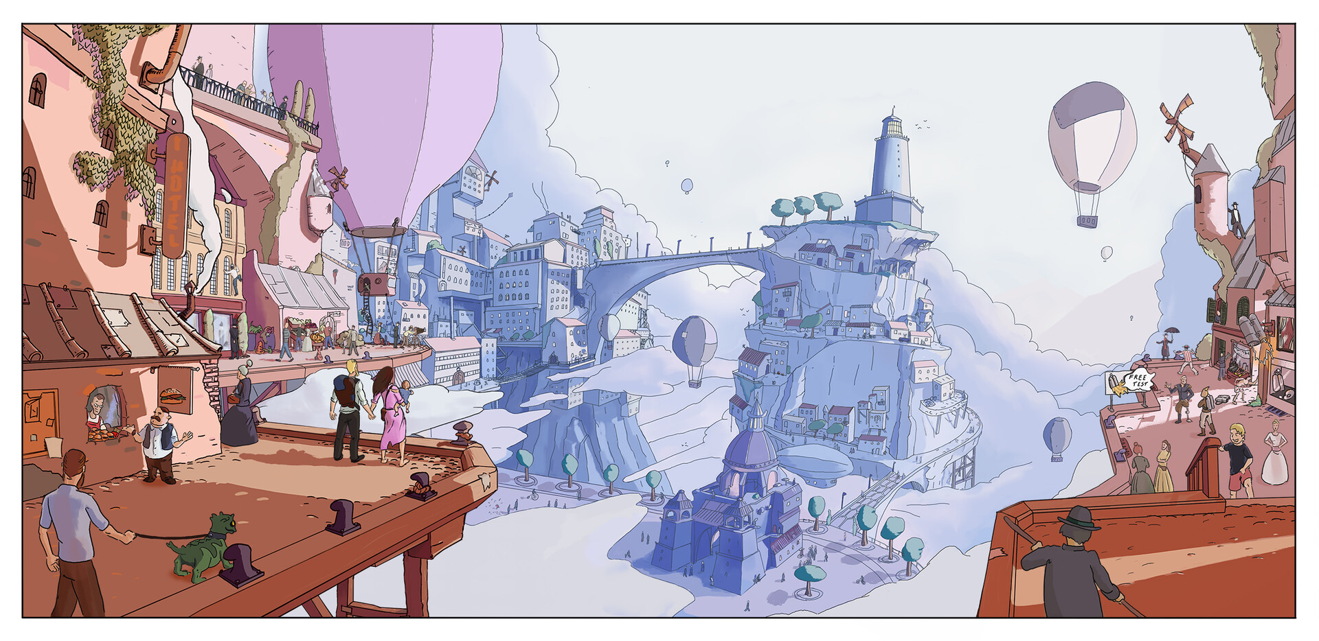 ArtStation - Balloon City