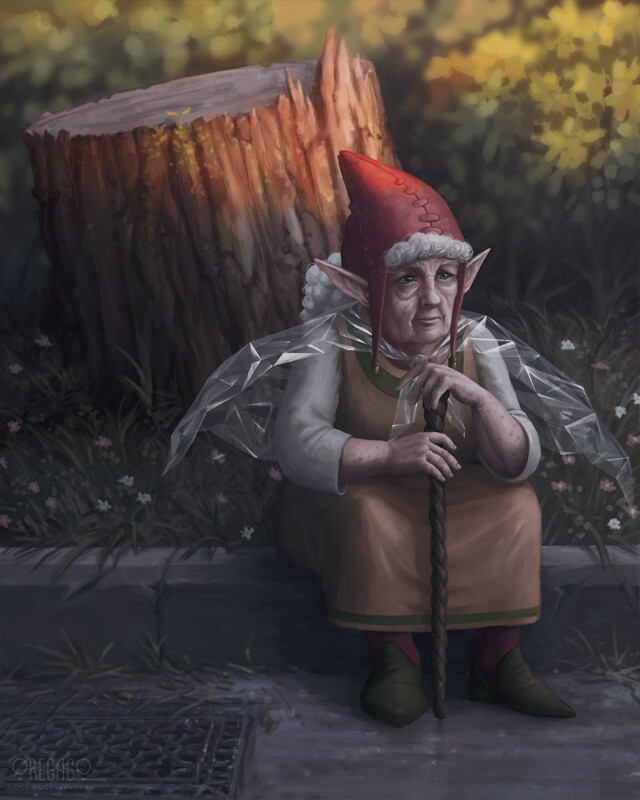 Olga Goryaynova - Old gnome grandma