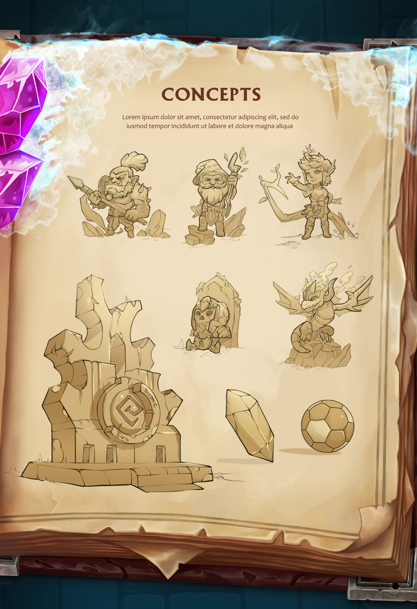 ArtStation - Wizard soccer