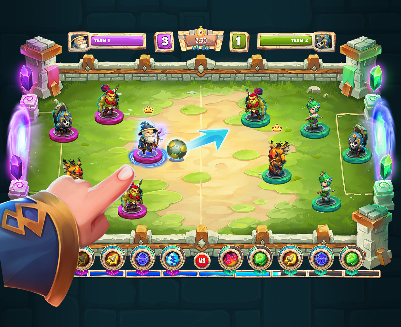 ArtStation - Wizard soccer