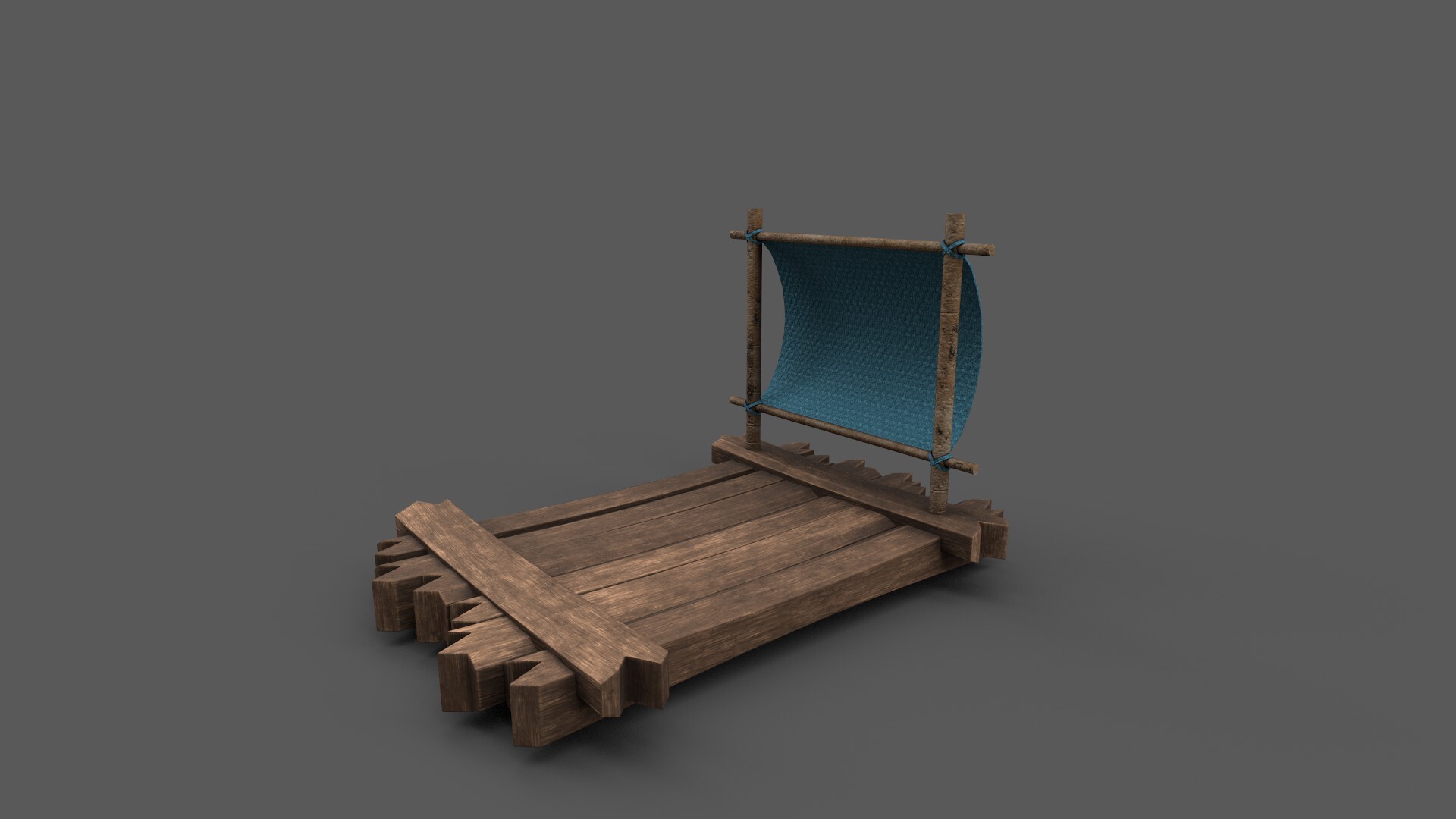 ArtStation - Raft asset for short Film